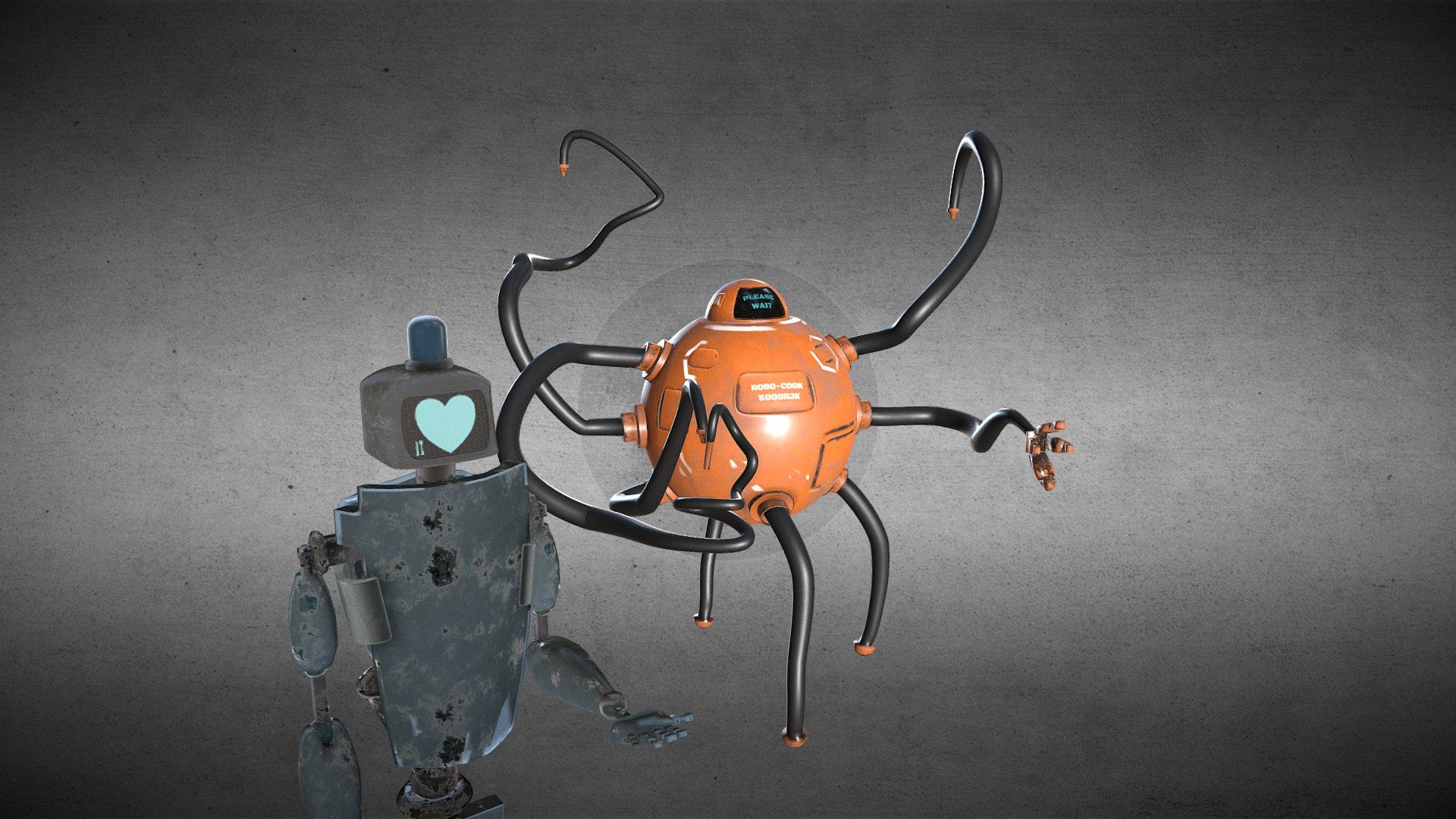 Robots pack - 3D model by NaN_4aki (@NaN4aki) [9ff9026] - Sketchfab
