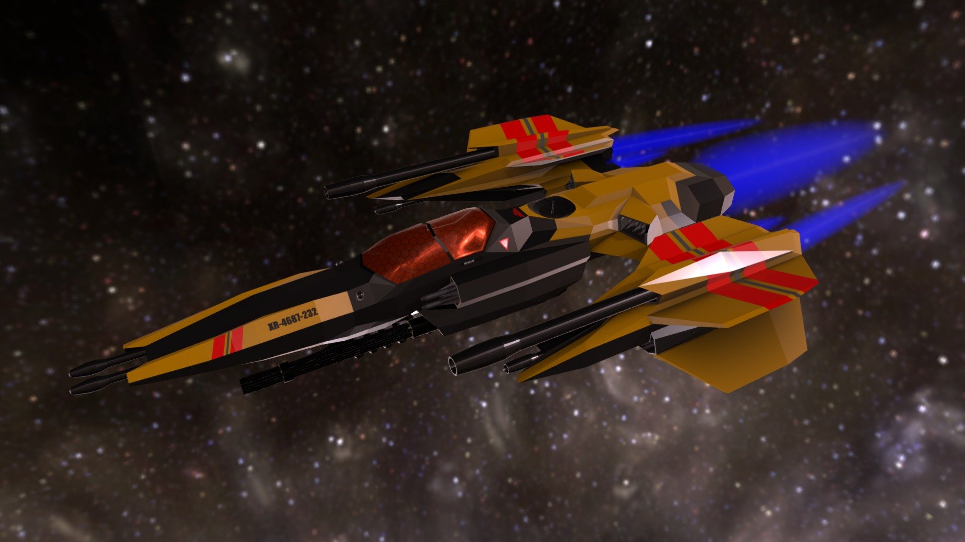 Stelex XAF-3 Vorpal - 3D model by Hyperscout01 [9ffa1c6] - Sketchfab