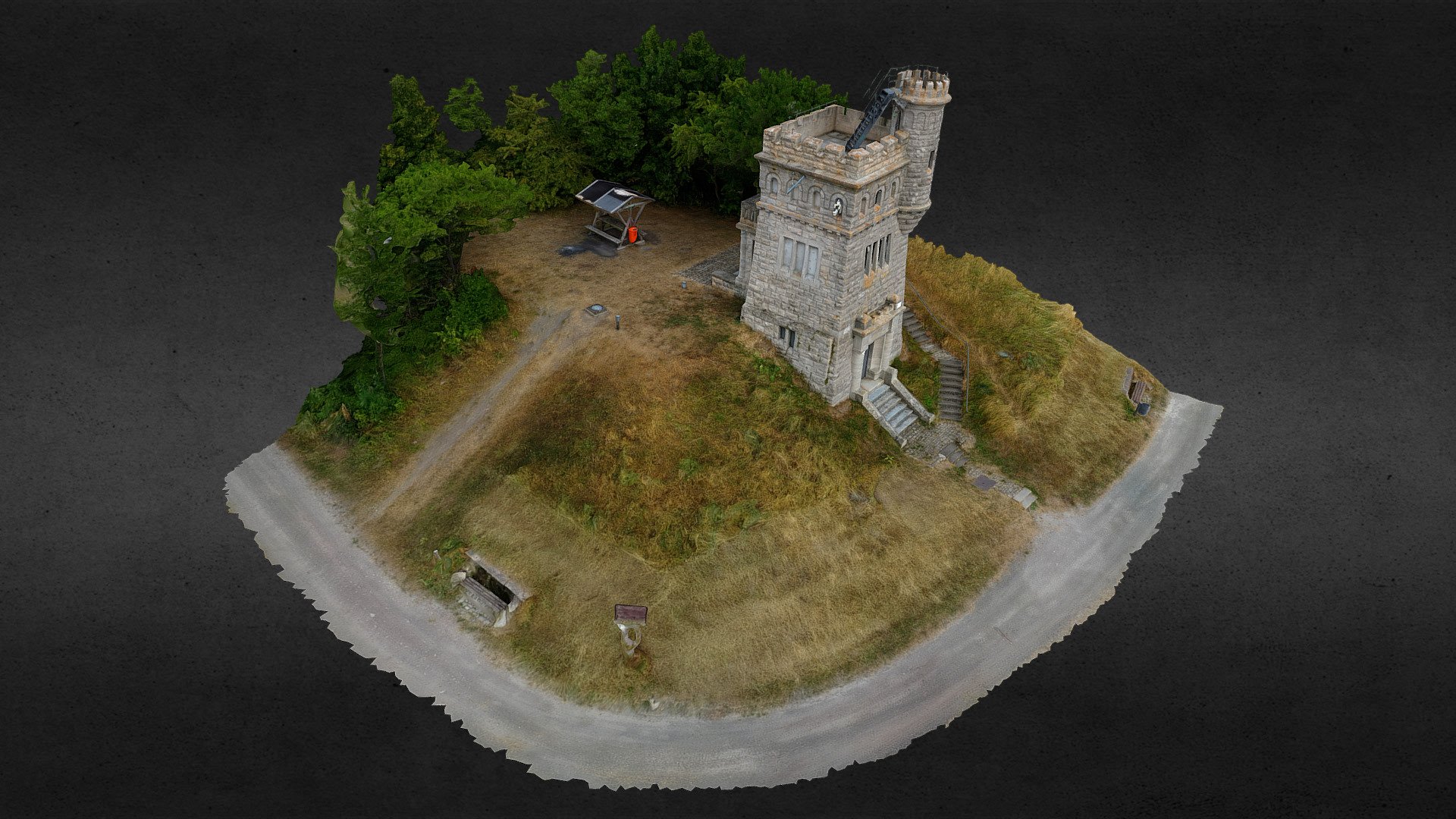 Wasserturm Ohrdruf - 3D model by ap-photogallery [9ffb534] - Sketchfab