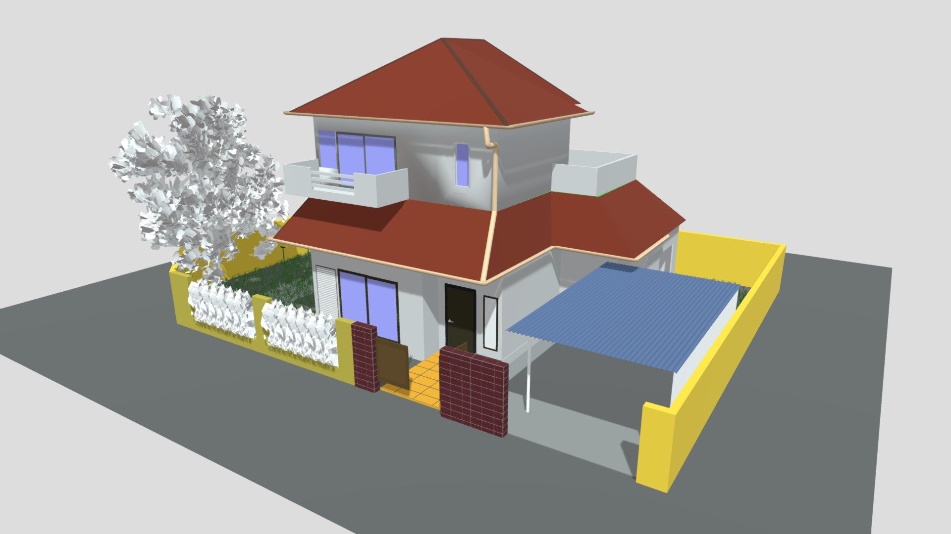 Shinchan House 3D Model - Download Free 3D model by Cre8t!ve V!be ...