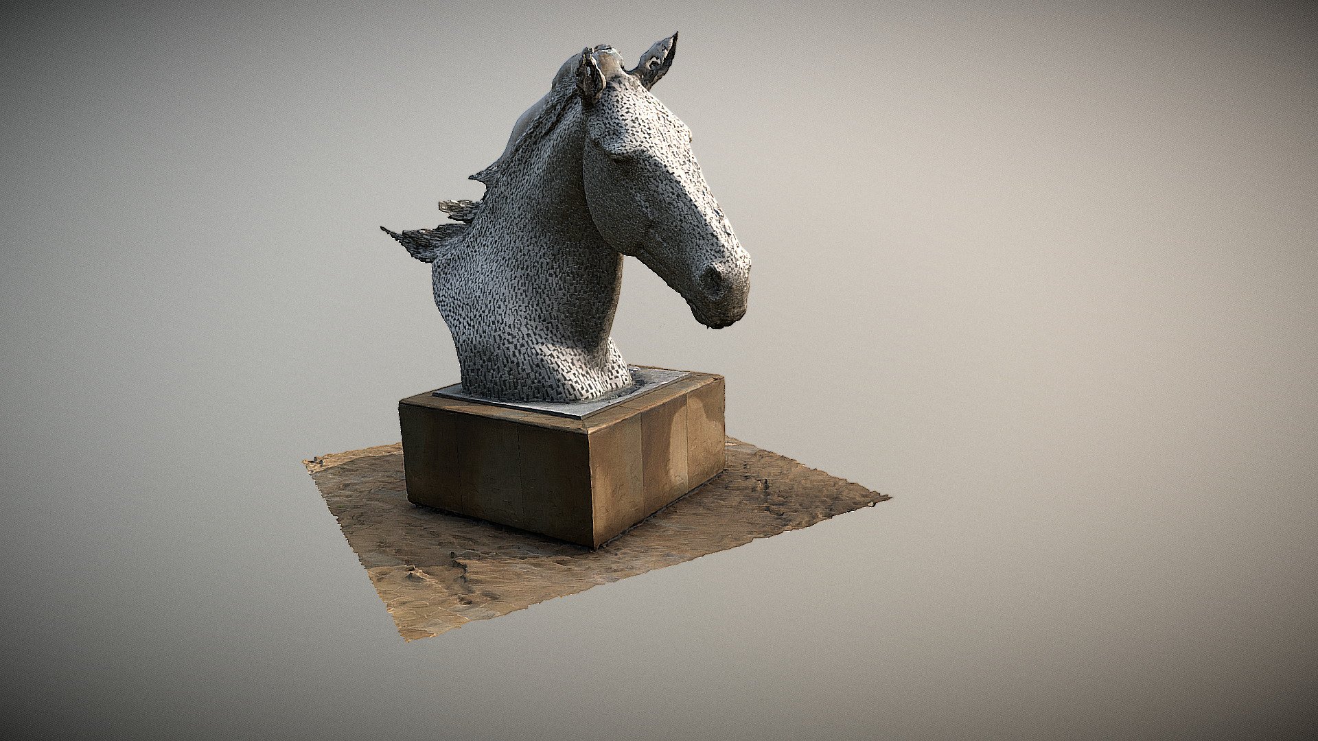 Easter Bush Horse Sculpture - 3D model by Brian Mather (@brian.mather ...