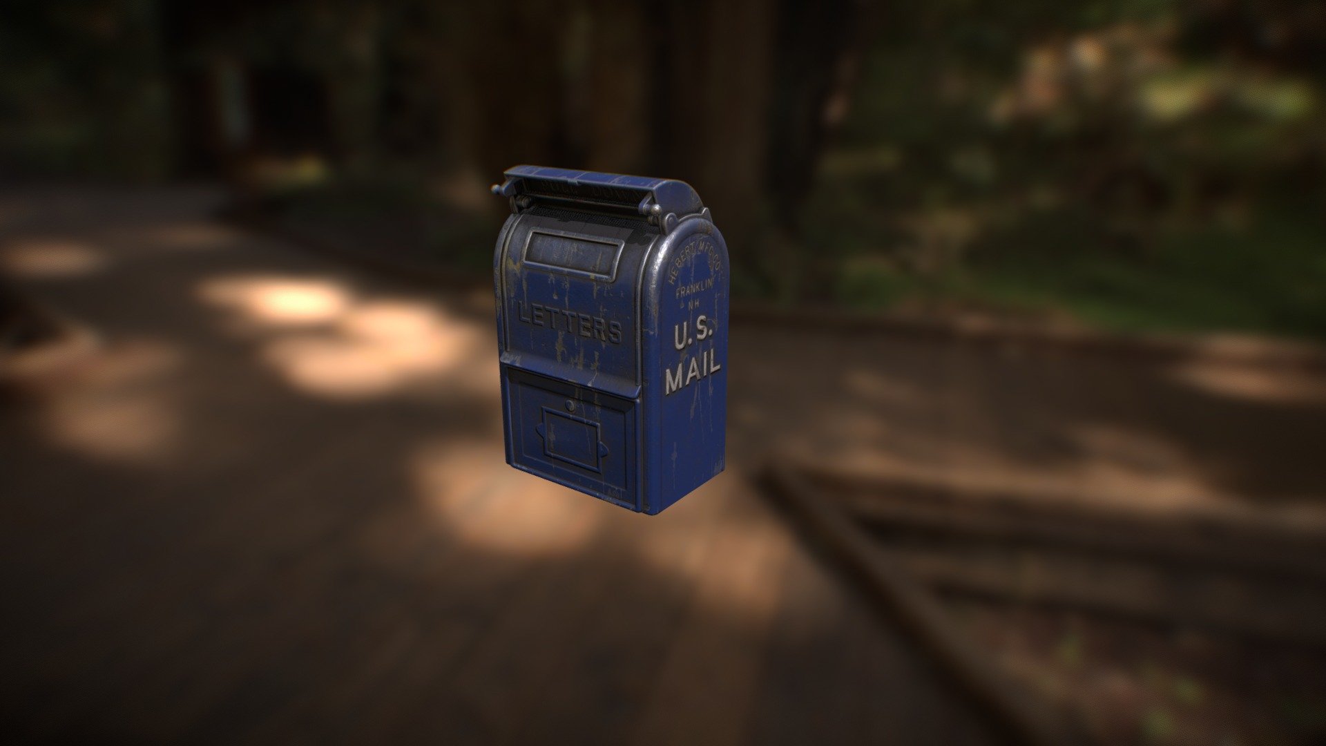 Mailbox - 3D model by deimos_8 [9ffe99a] - Sketchfab