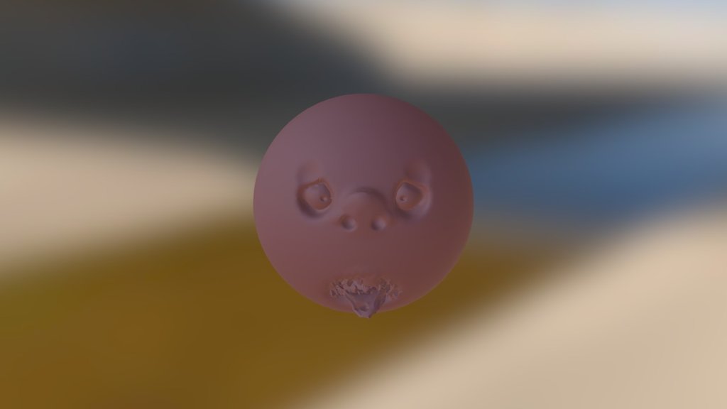 sad face - 3D model by sculptfab [9fffe04] - Sketchfab