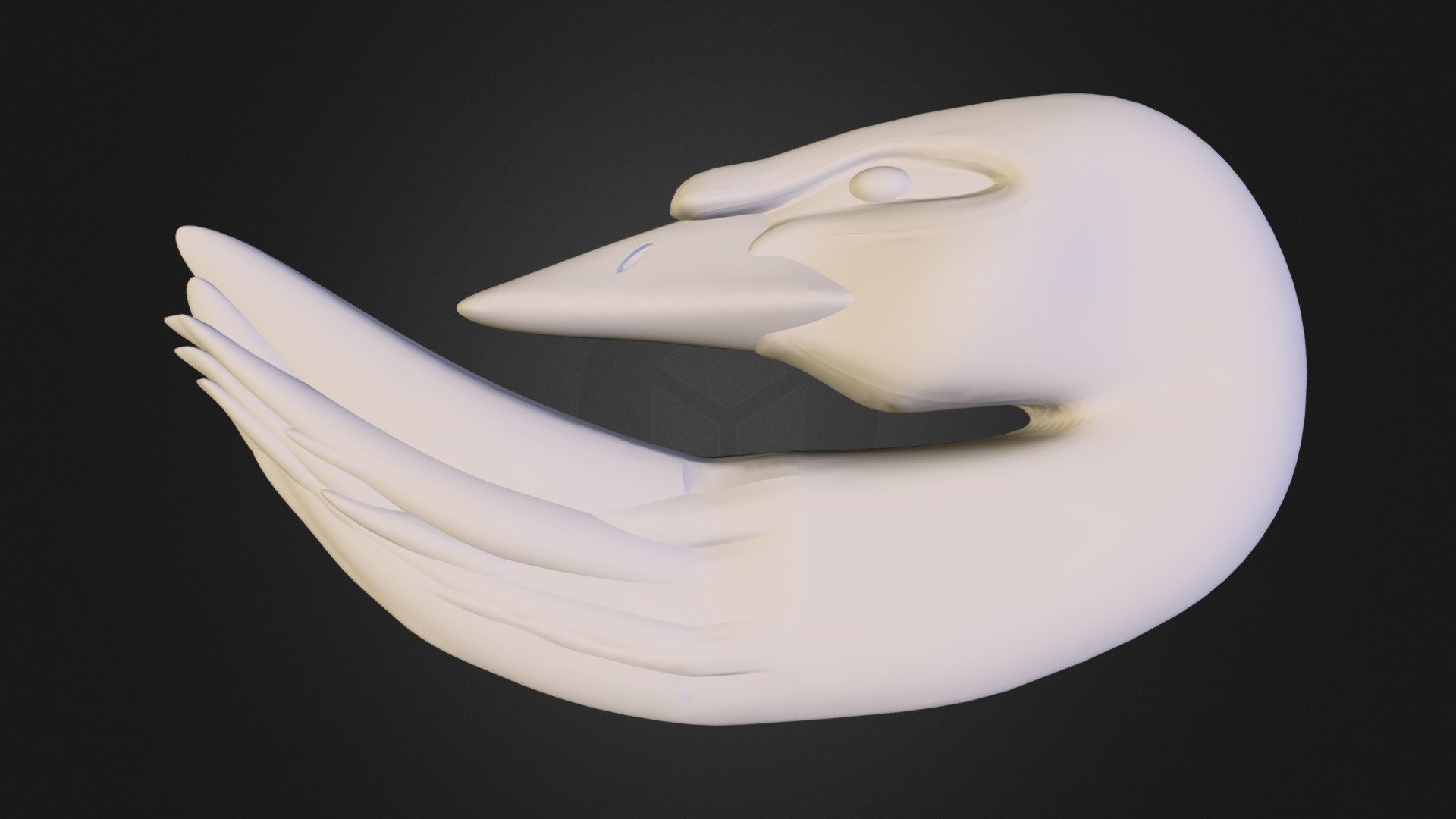 swan.3ds - 3D model by bartek [9u0Hj0H] - Sketchfab
