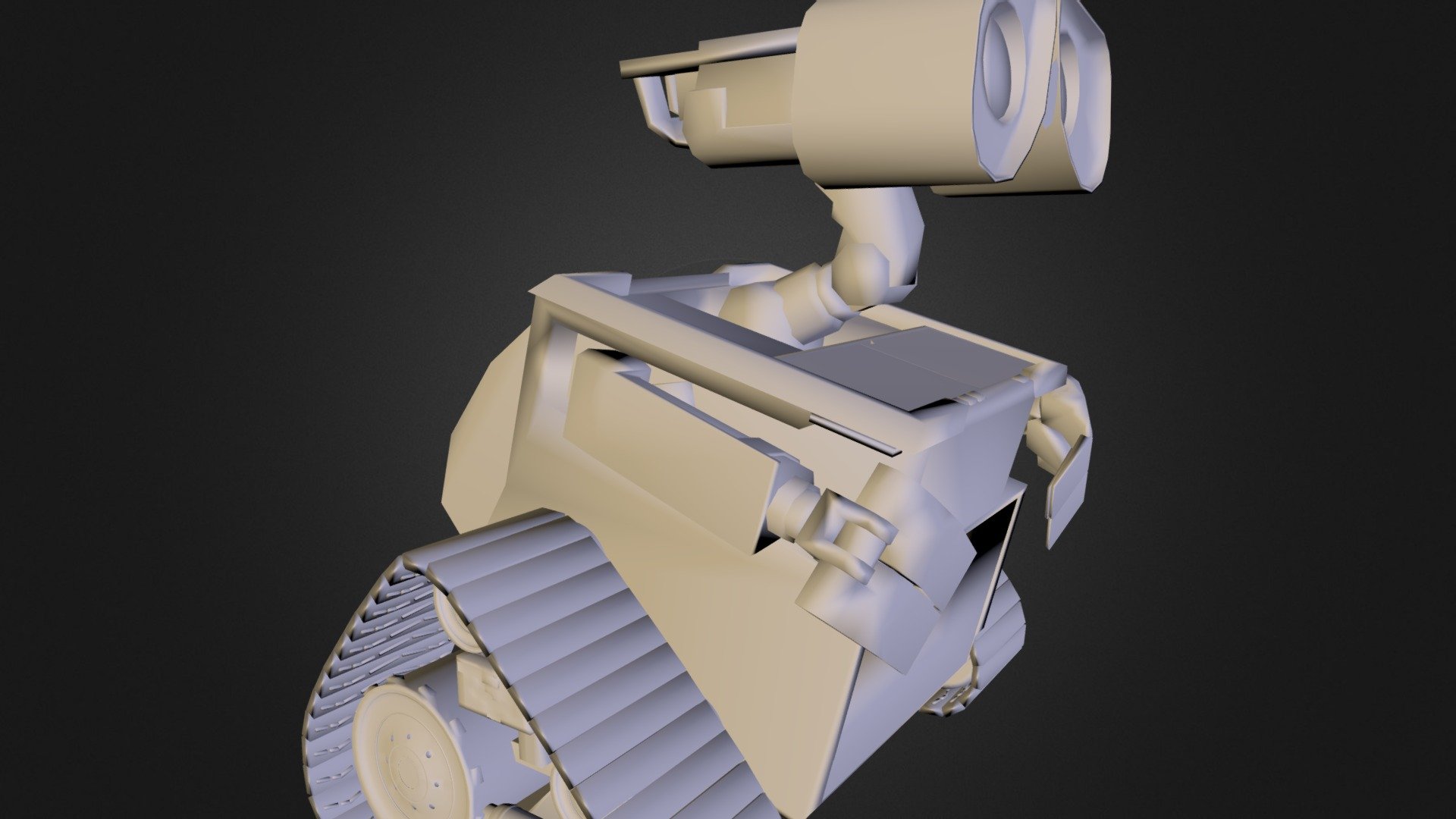 Wall E - 3D model by cemitick-production [9vY9wPM] - Sketchfab