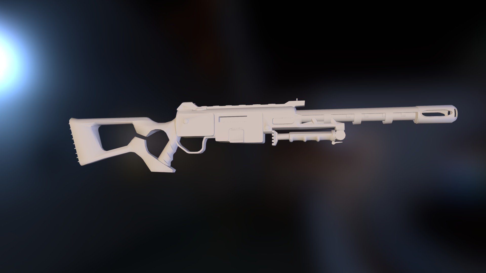 Fallout 308 AR model - 3D model by cytogasm [9yi0IUb] - Sketchfab