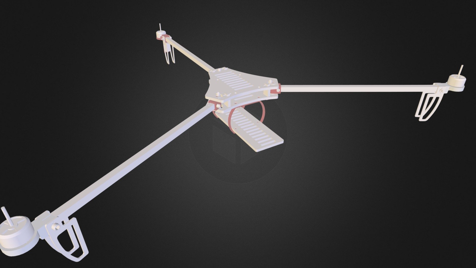 Tricopter V3 - 3D model by PillowInTheSky [A1QDU2I] - Sketchfab