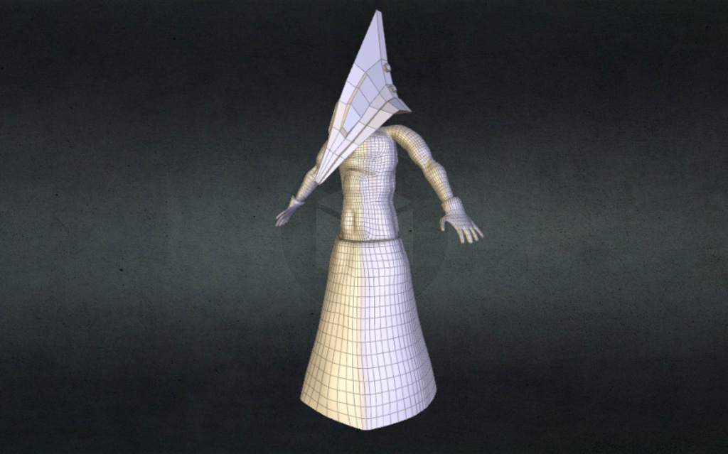 Pyramid Head (basic-1) - 3D model by joni.m86 [A3F05NT] - Sketchfab