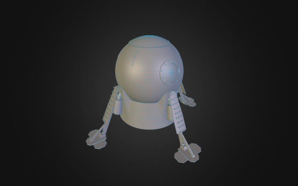 KSP Pod Wip - 3D model by camburu [A402o0M] - Sketchfab