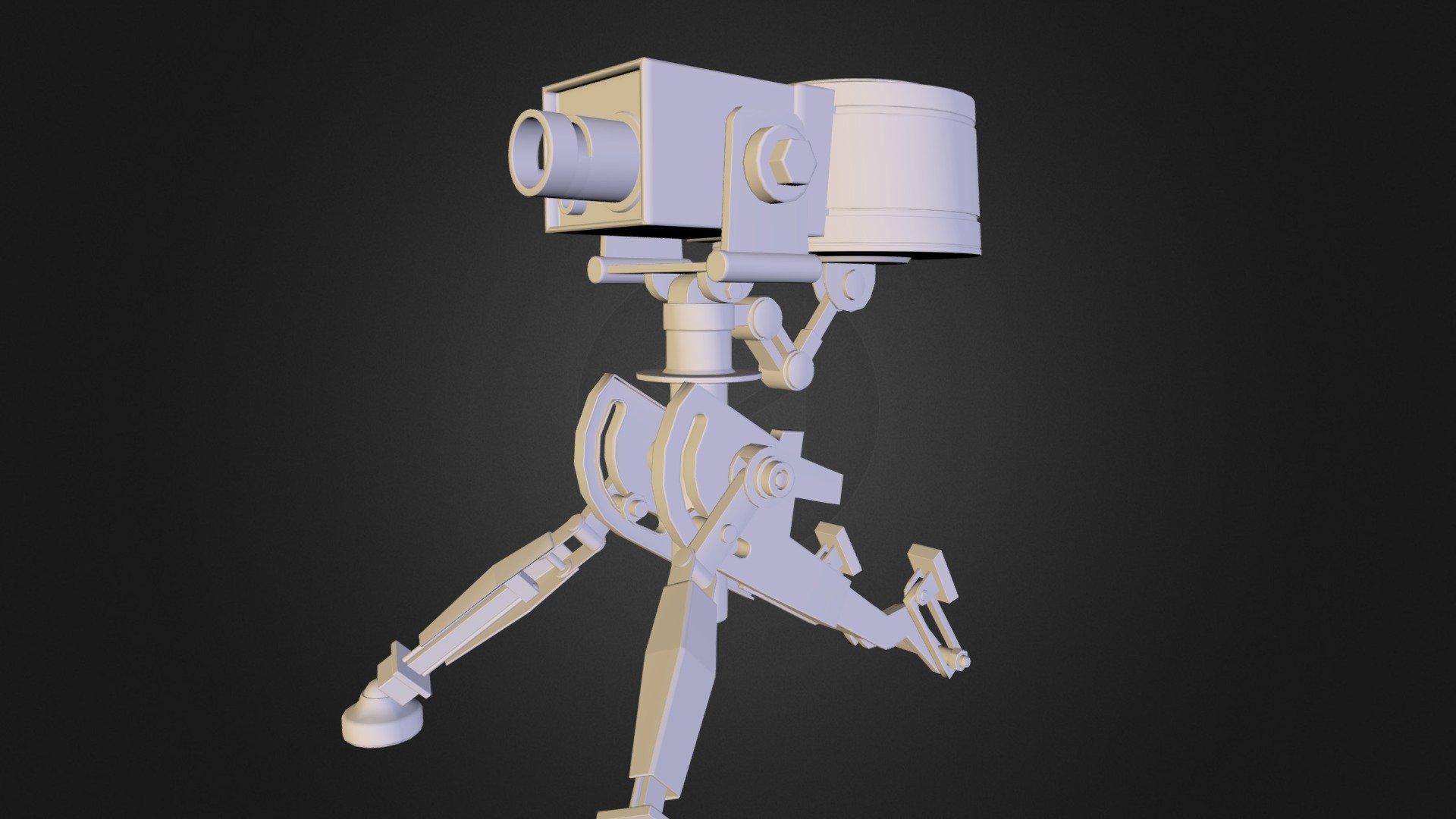 Sentry Gun Level 1 - 3D model by RonelDeJesus [AgDCNwf] - Sketchfab