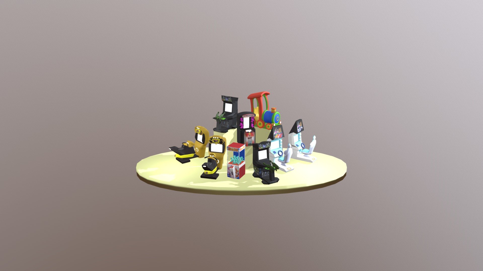 timezone kiosks - 3D model by Chaitanya Krishnan (@chaitanyak) [AsD30Xl ...