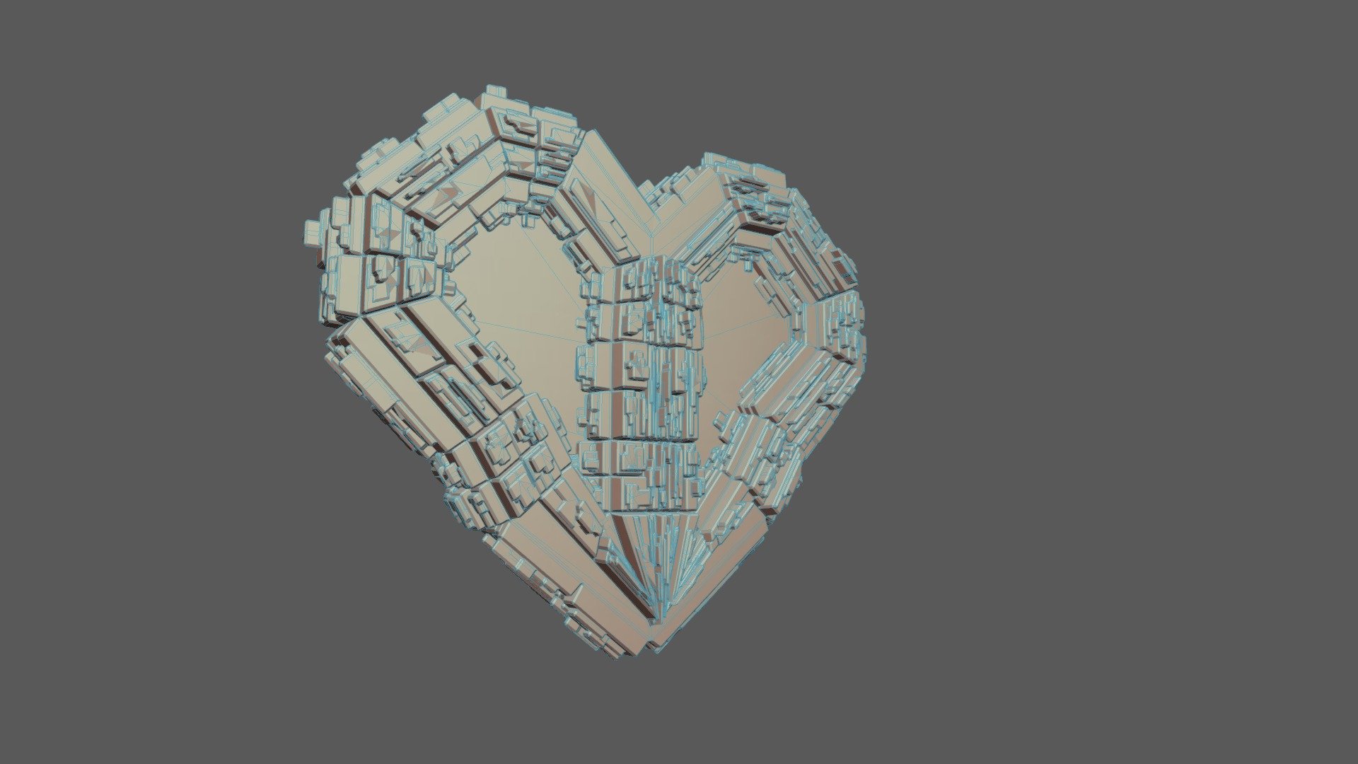 heart - 3D model by Robob3ar (@robobear) [AvTIc1f] - Sketchfab