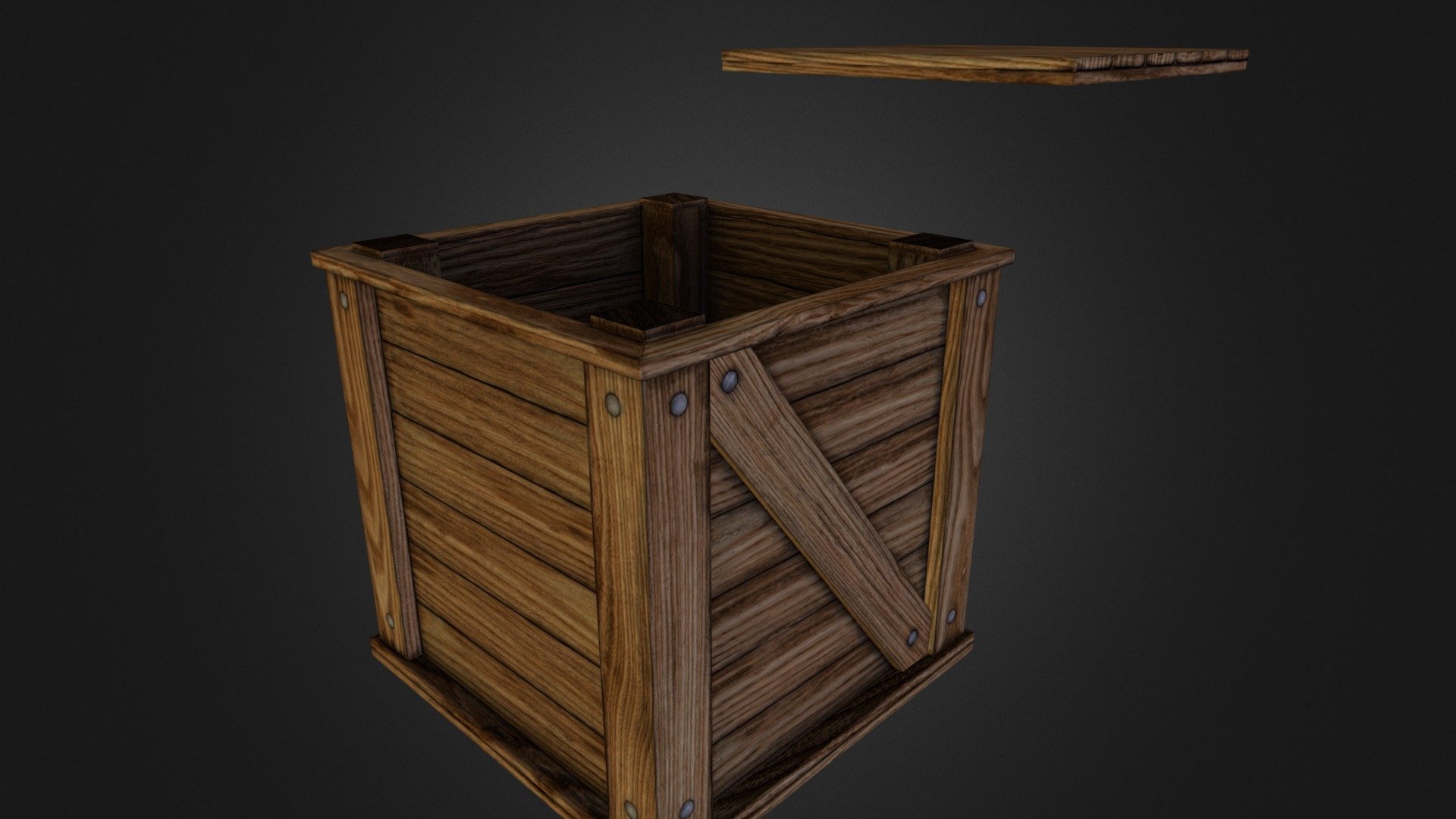 Gold Coast Chronicles - Wood Crate - 3D model by Chris (@ChrisYIA ...