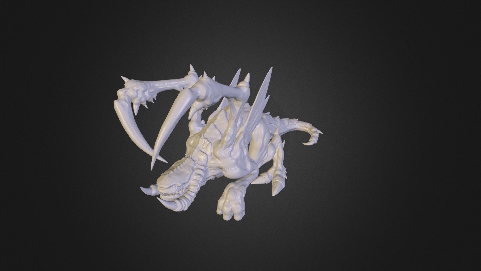 zergling_stl (repaired) (repaired).stl - 3D model by cmdigital [SysntIs ...