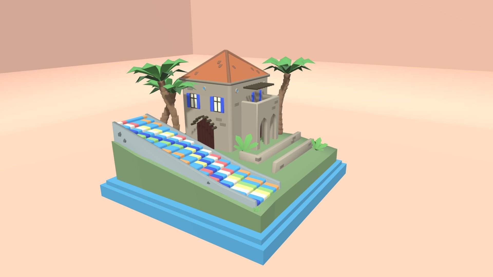 SimpleScene - Download Free 3D model by NourEeckhout [a0003b5] - Sketchfab