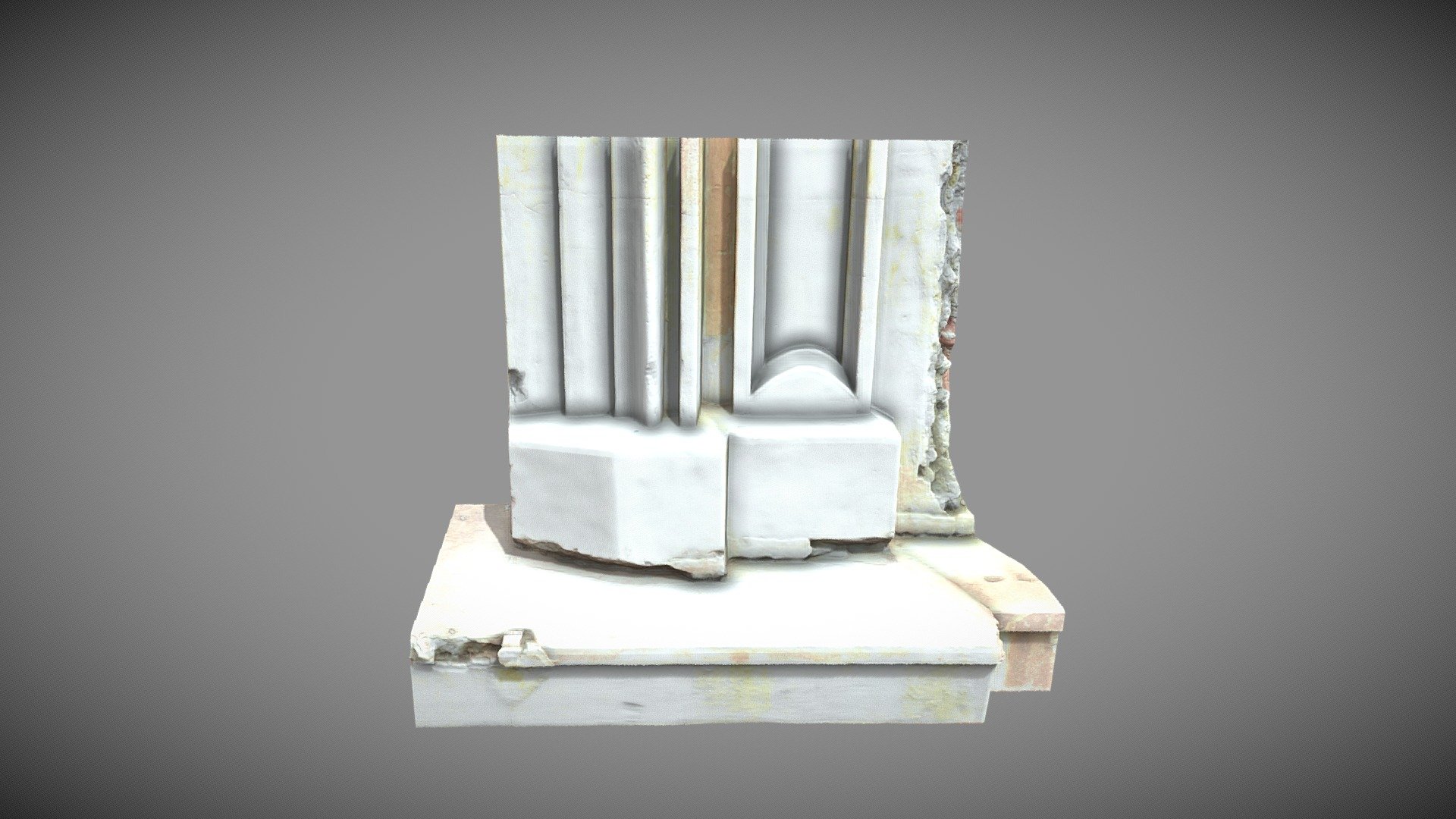 Baza pilastra prozora / Window Pilaster Base - 3D model by Default Cube ...