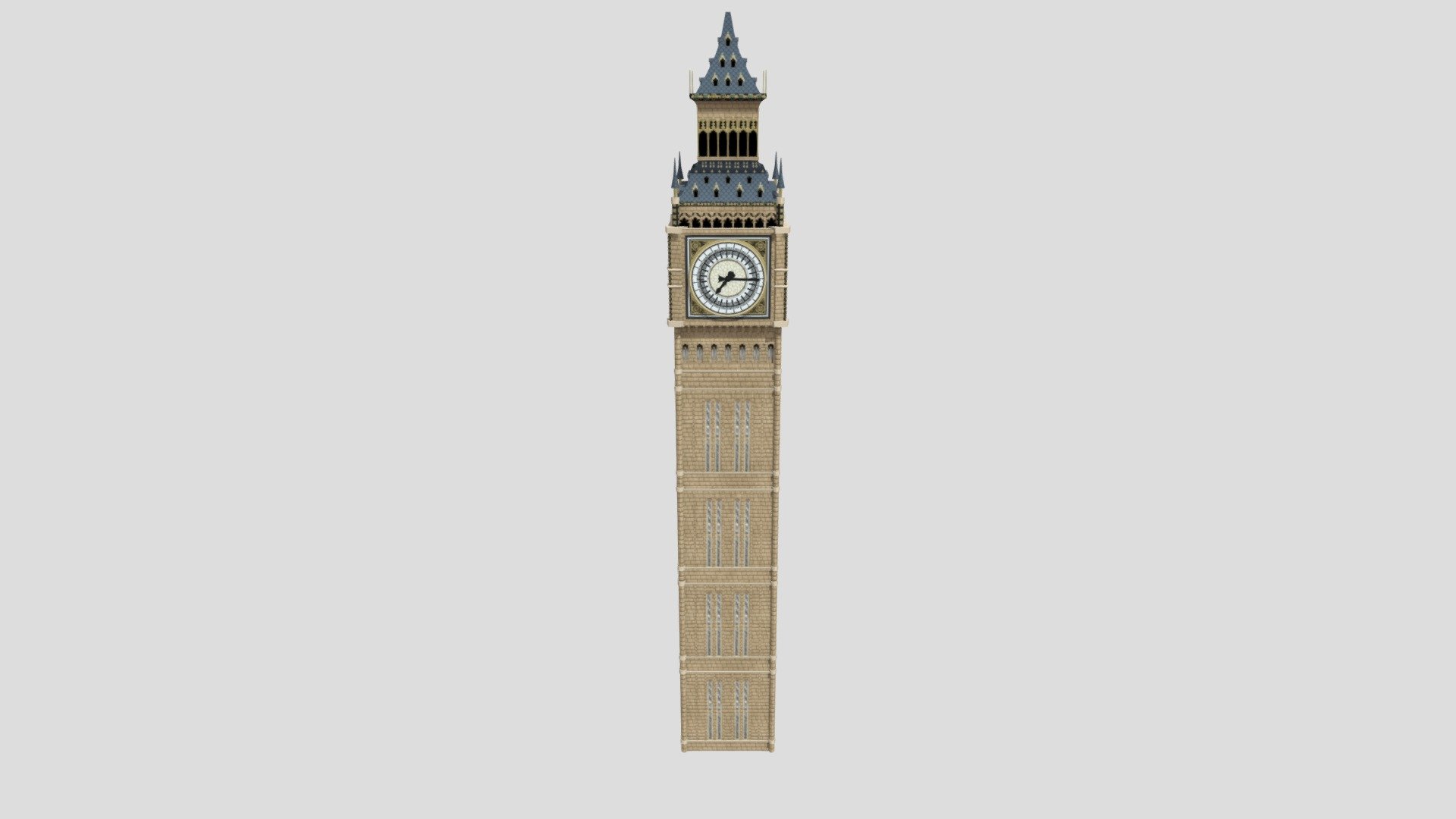 Big Ben - 3D model by TreasuredTeam [a00241c] - Sketchfab