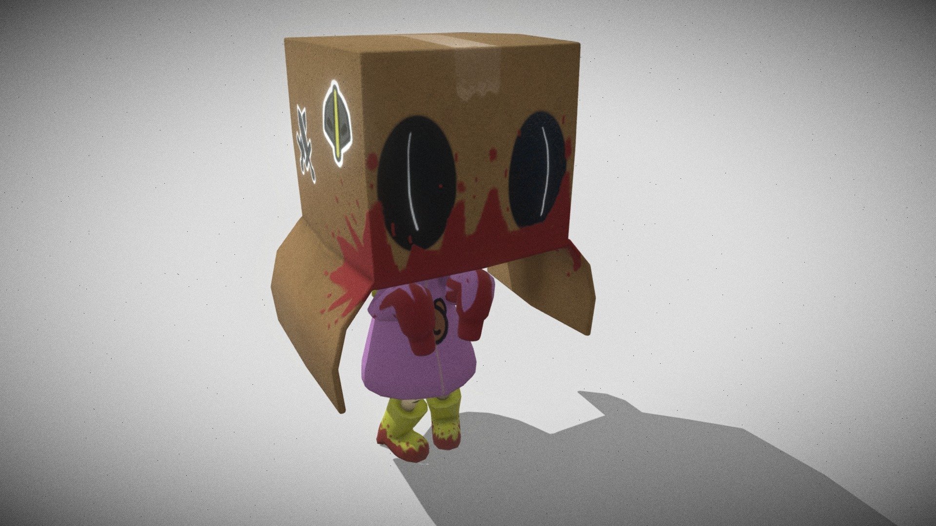 Cute Psycho Kid - Download Free 3D model by EricTheBlock [a0026a4 ...
