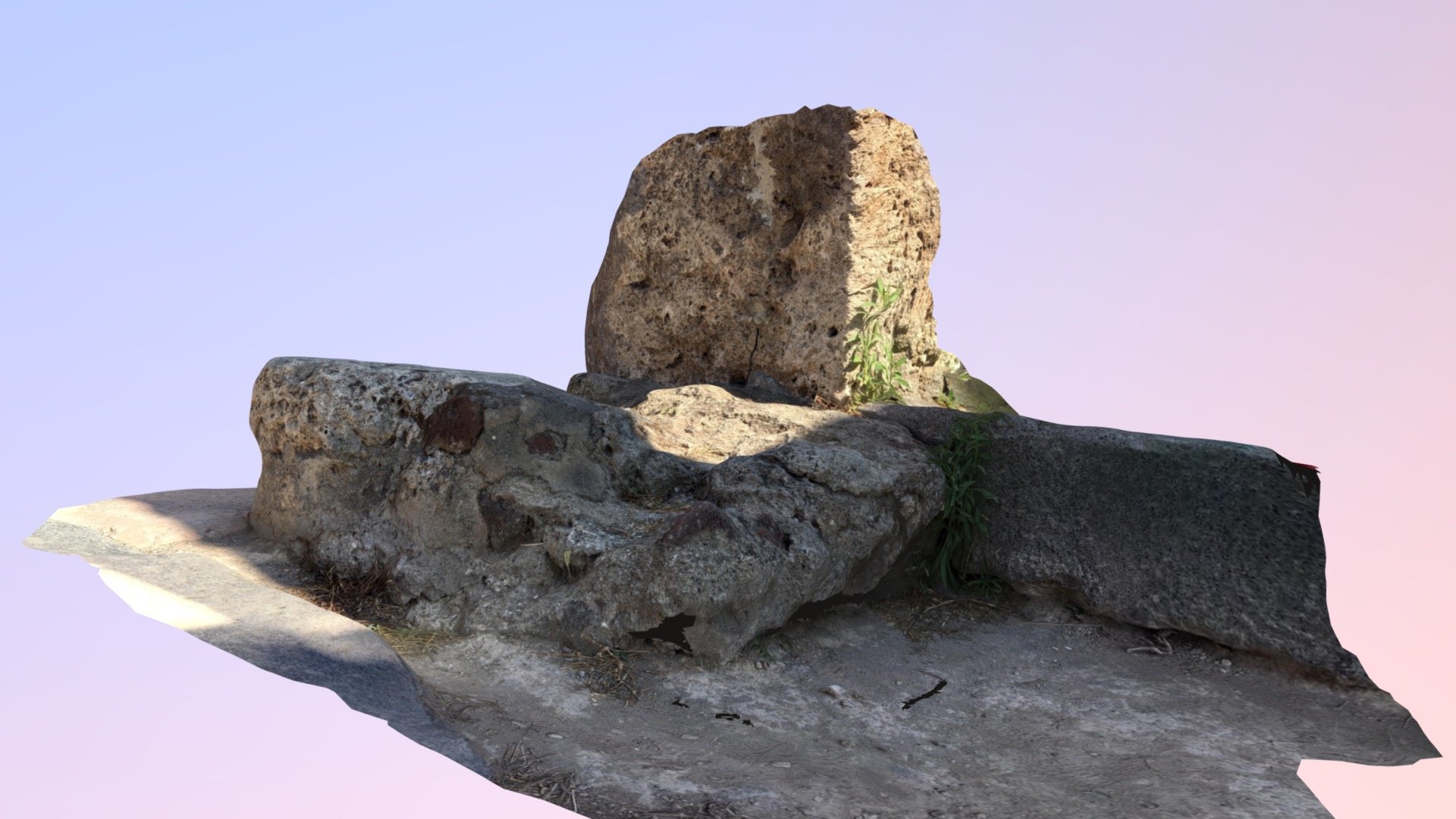 Street Shrine Platform at VII.1.42 - 3D model by Abigail.Joy.Staub ...