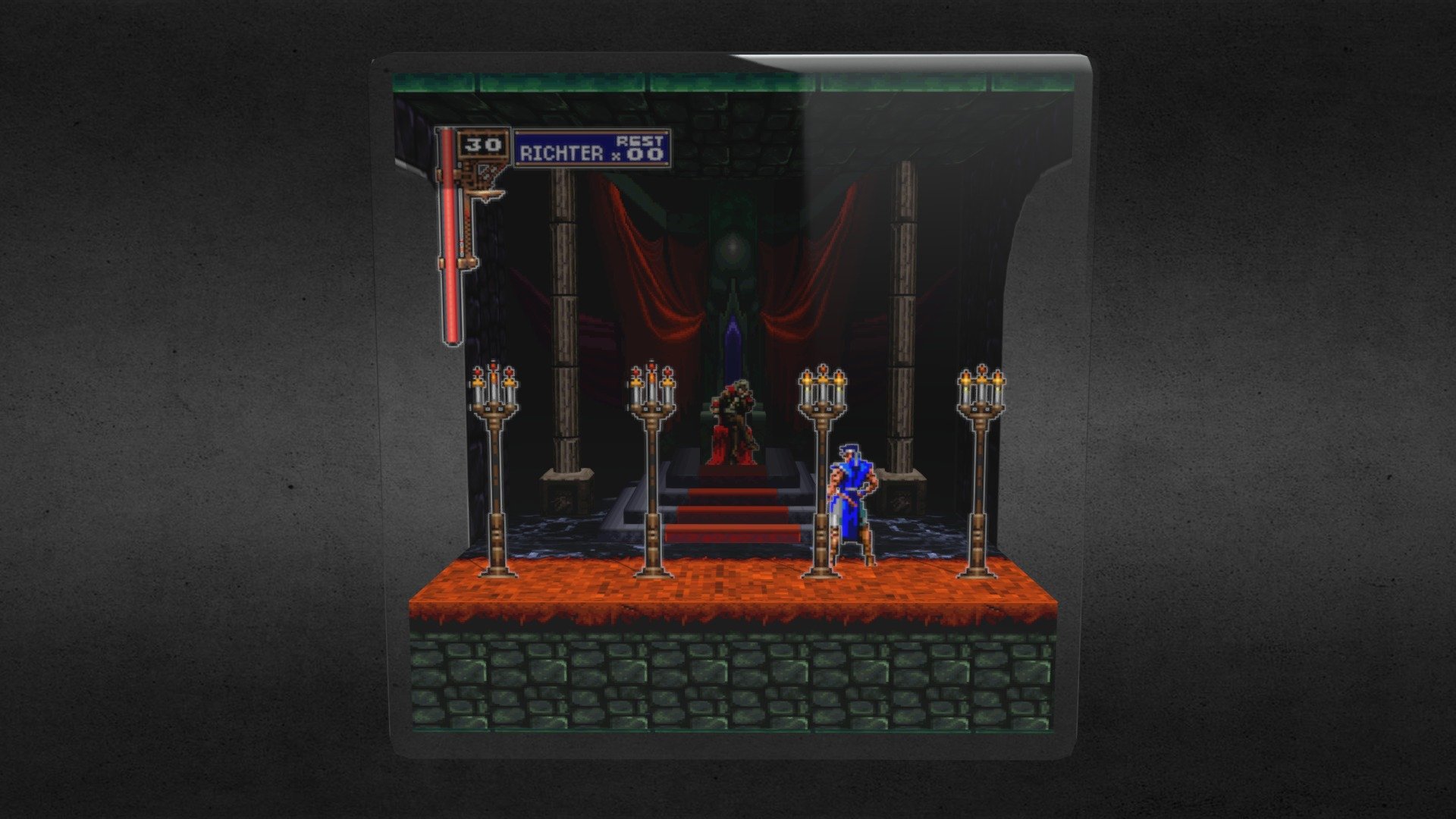 Castlevania Sotn Diorama - 3D model by edypagaza [a00672f] - Sketchfab