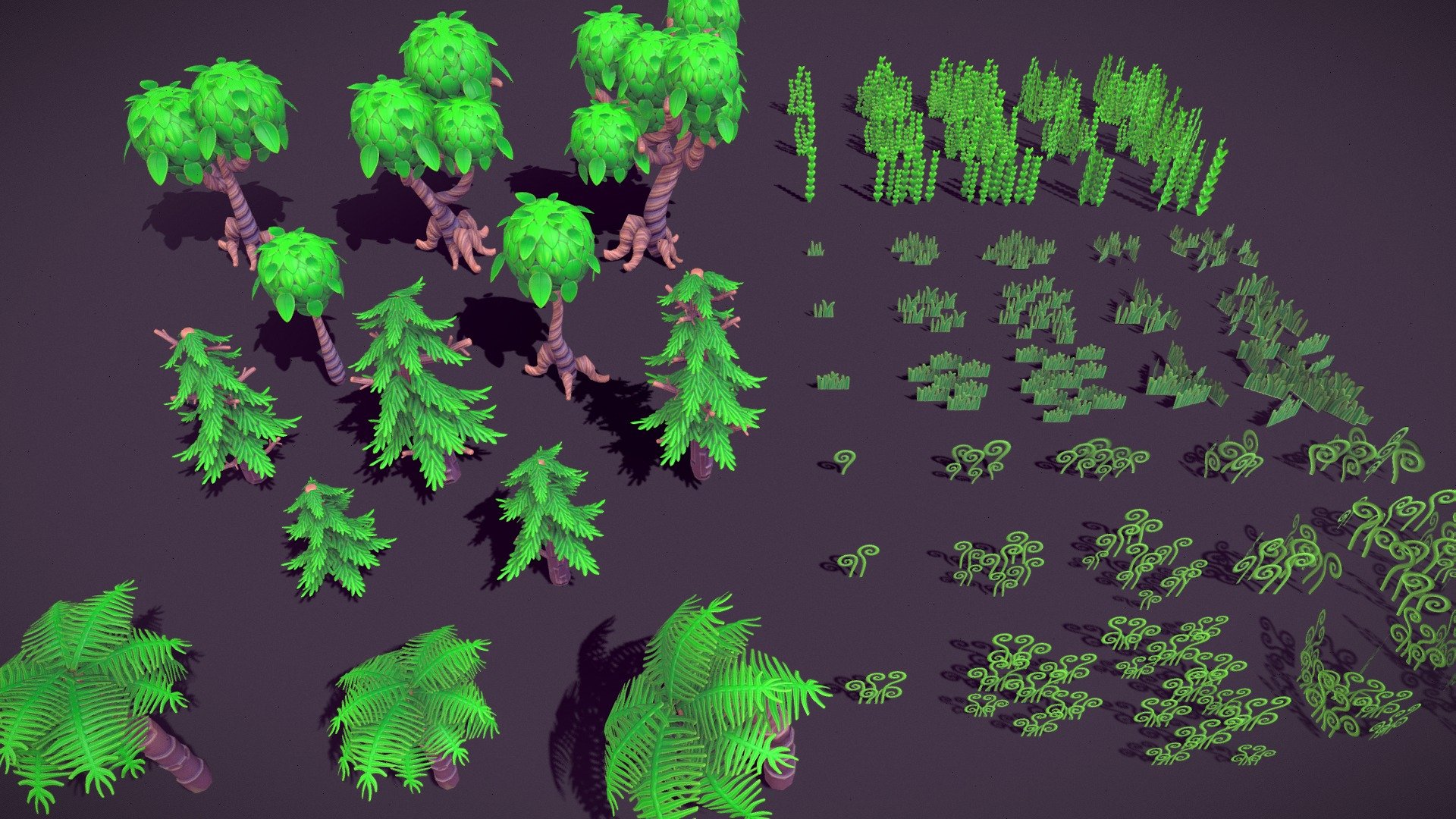 Stylized Environment Pack 04 - 3D model by LowPolyBoy [a00716f] - Sketchfab
