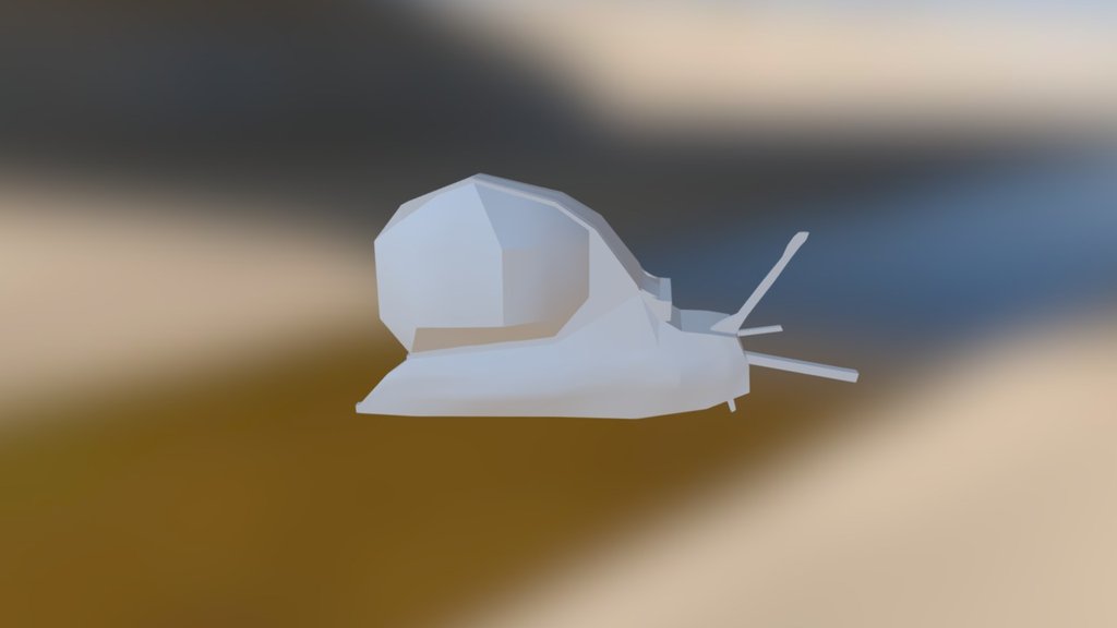 Low Poly - Snail - 3D model by itoro [a0071ef] - Sketchfab