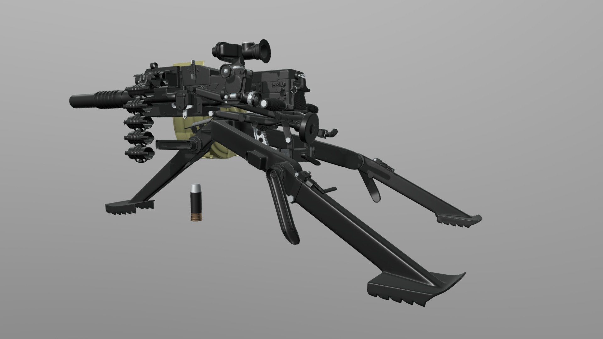 AGS-17 - 3D model by undoniuzz [a007405] - Sketchfab