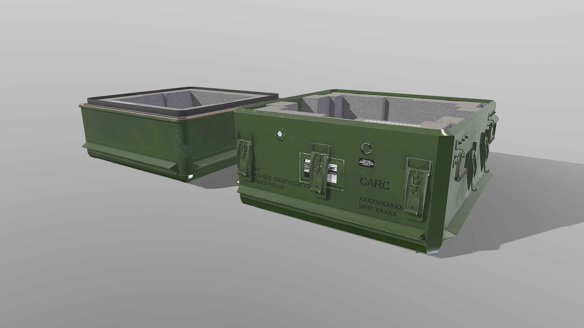 Military Container - 3D model by CristinaMarie [a00780c] - Sketchfab