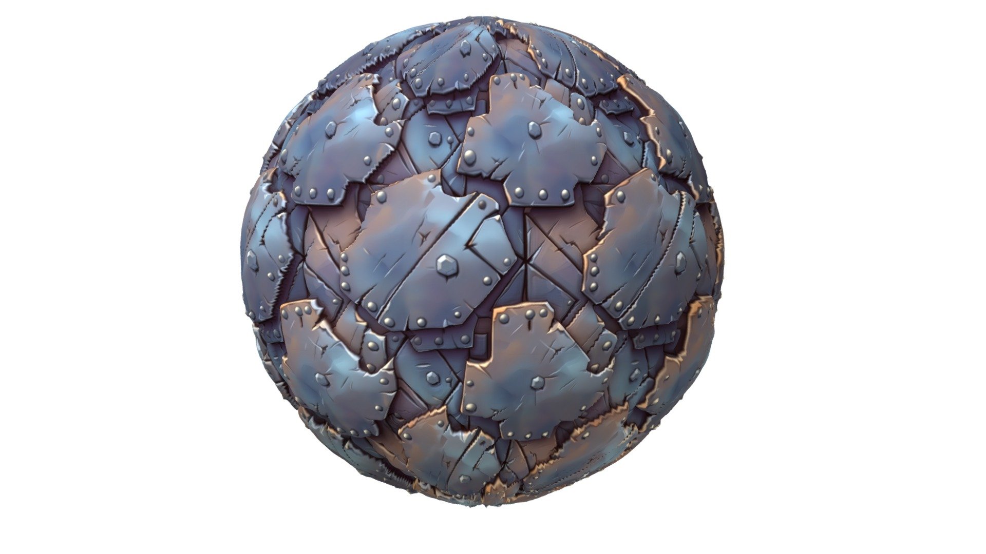Stylized Metal Seamless Texture - Buy Royalty Free 3D model by ...