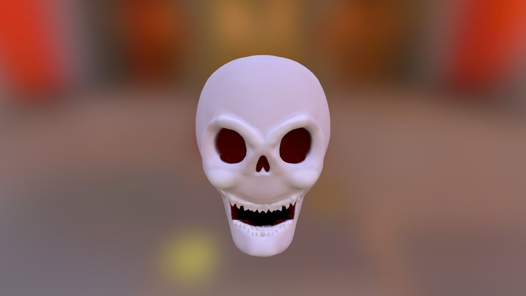 Skully - 3D model by sculptfab [a00bd43] - Sketchfab