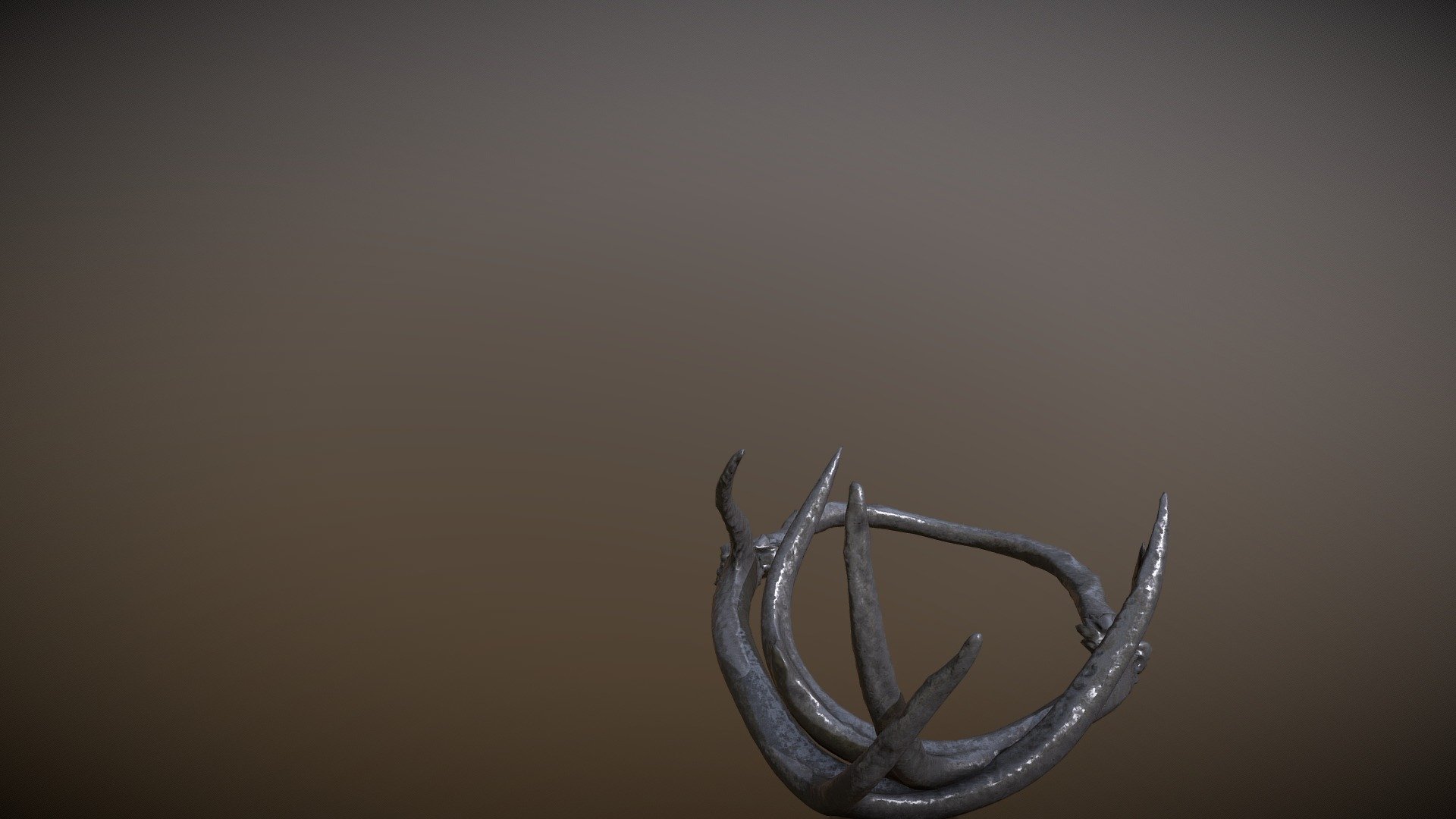 Crown of the Iron Stag - 3D model by Madison Lederer (@canteveninto ...