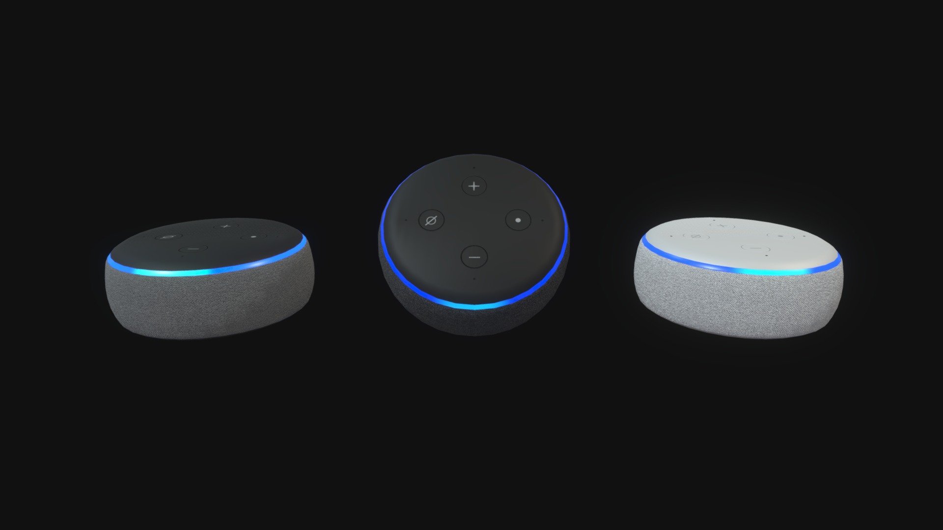 Echo Dot 3 (Low Poly) - Buy Royalty Free 3D model by Matheuskina ...