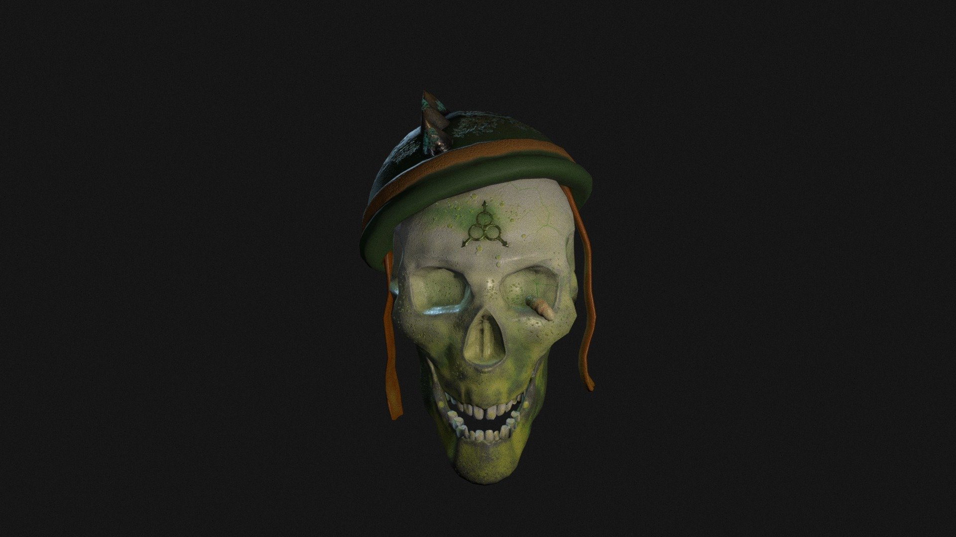 Plague corrupted skull - 3D model by xorot [a00f66a] - Sketchfab