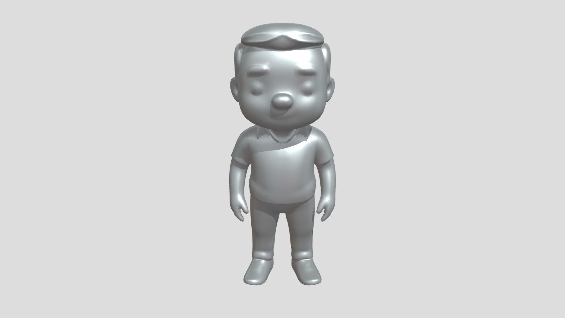 cartoon vinyl figure - 3D model by viictor.axel11 [a0127d2] - Sketchfab