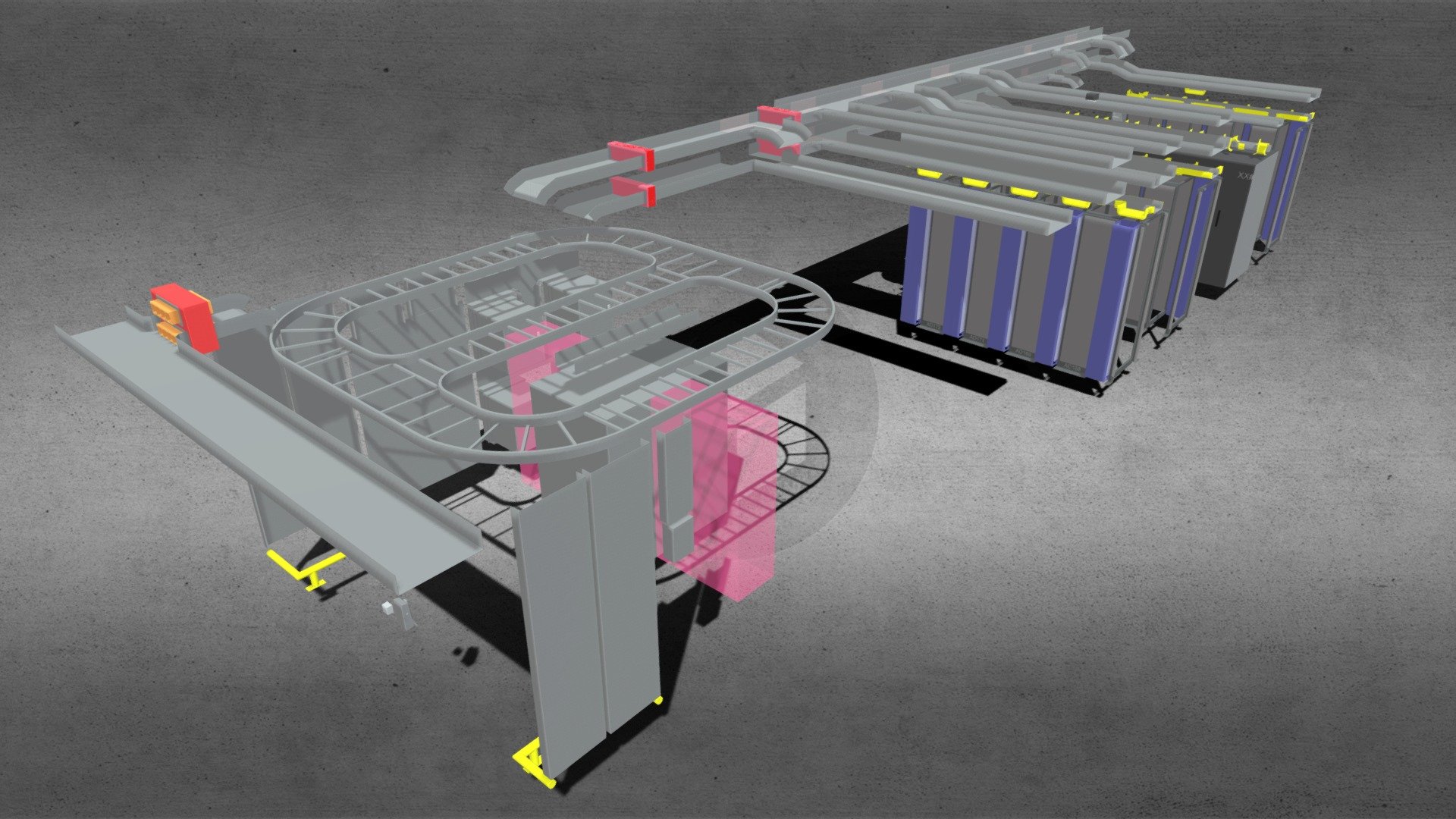 Data Centre Racks - Download Free 3D model by ATD-London [a012d5e ...