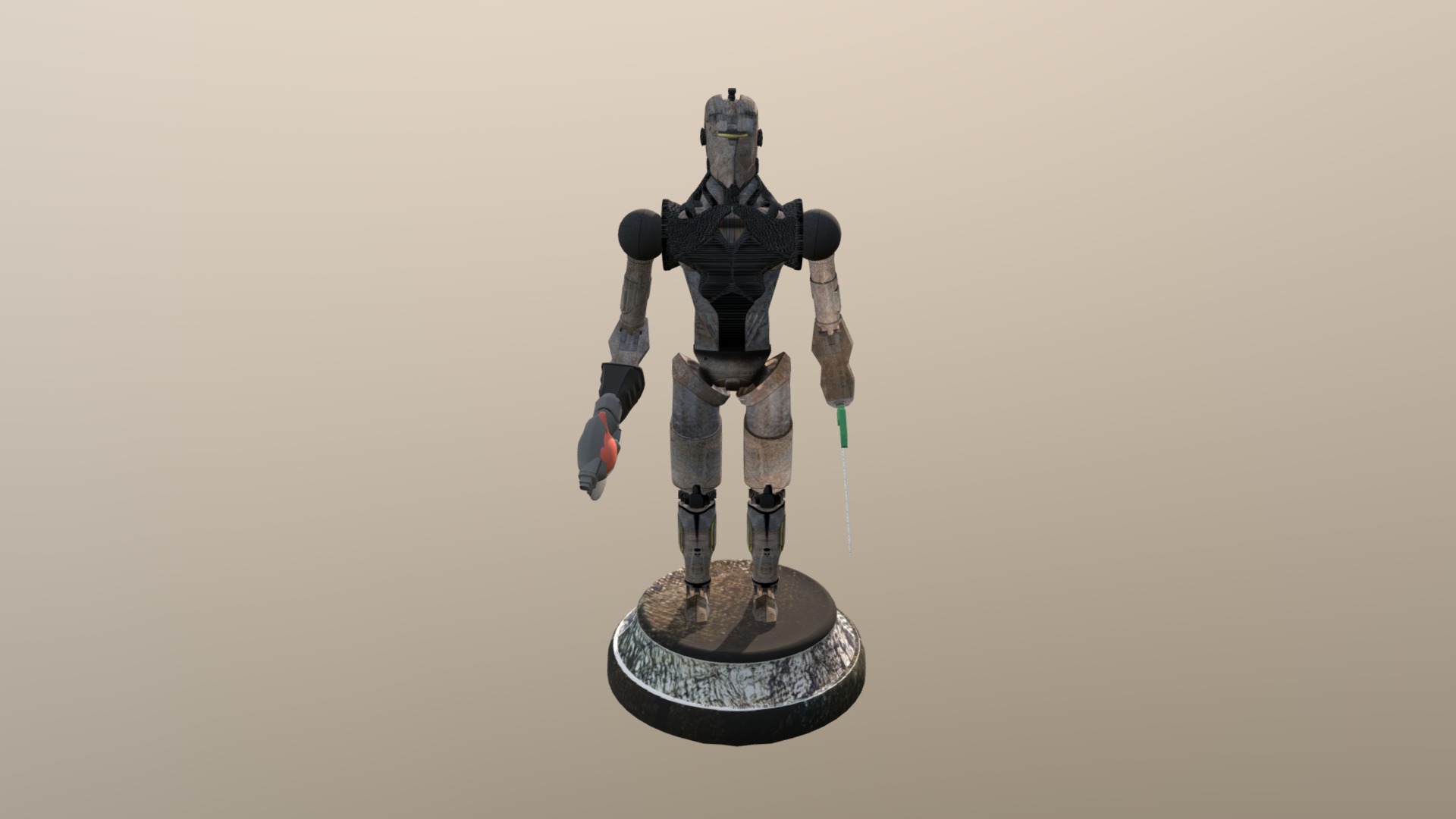 Robot MK2 - 3D model by ziqkey [a013226] - Sketchfab