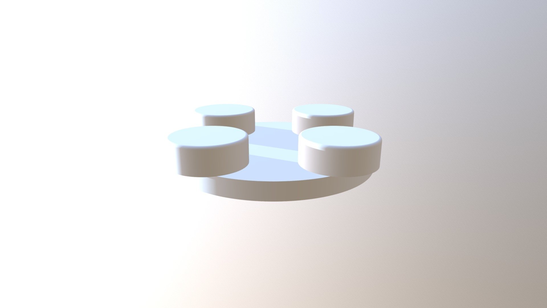 LEGO Lower Turn Plate - 3D model by GABRLCOLL (@GabrielCole) [a01391c ...