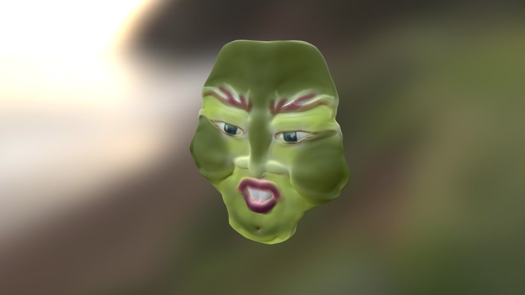 DoubleFace - 3D model by MamieFlou [a0139c0] - Sketchfab