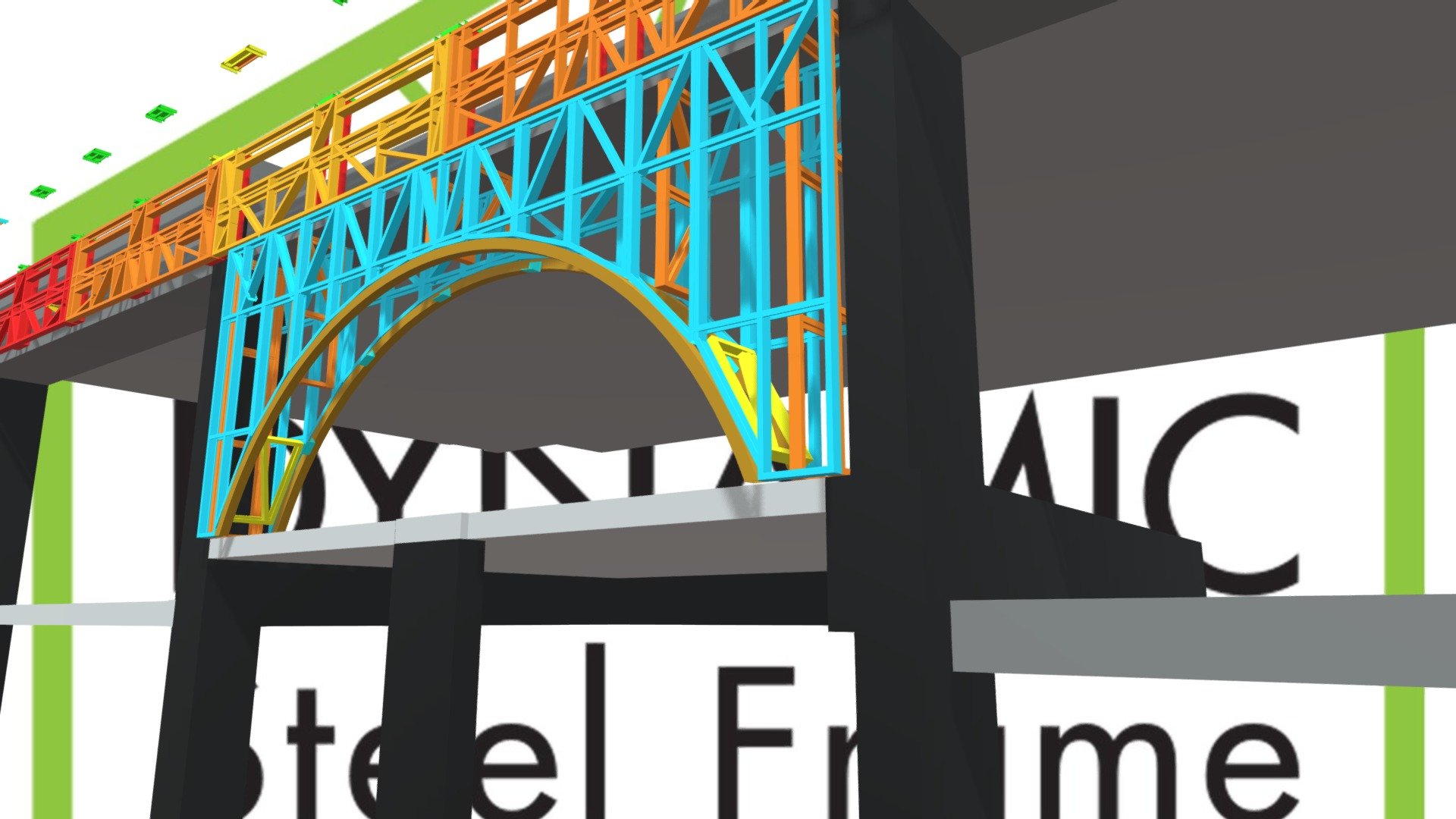 DSF3349_Arch_Structural_Steel (1) - 3D model by Dynamic Steel Frame ...