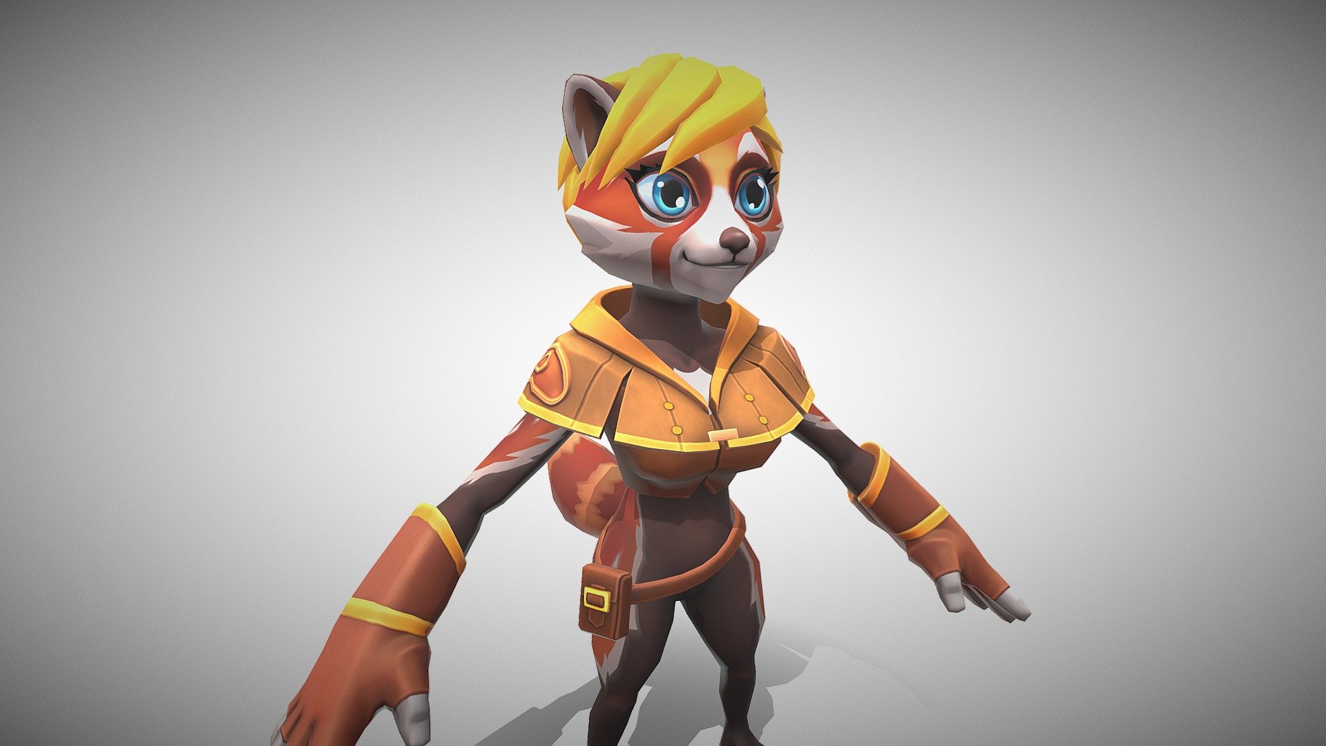 red_panda_low - 3D model by Skiff177 [a014b7d] - Sketchfab