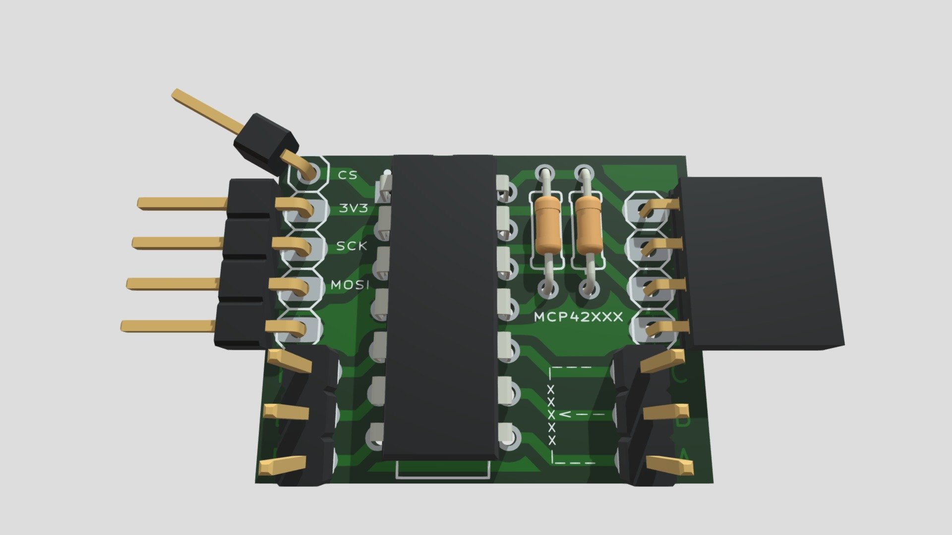 MCP42XXX - 3D model by T_Phat [a0176c5] - Sketchfab
