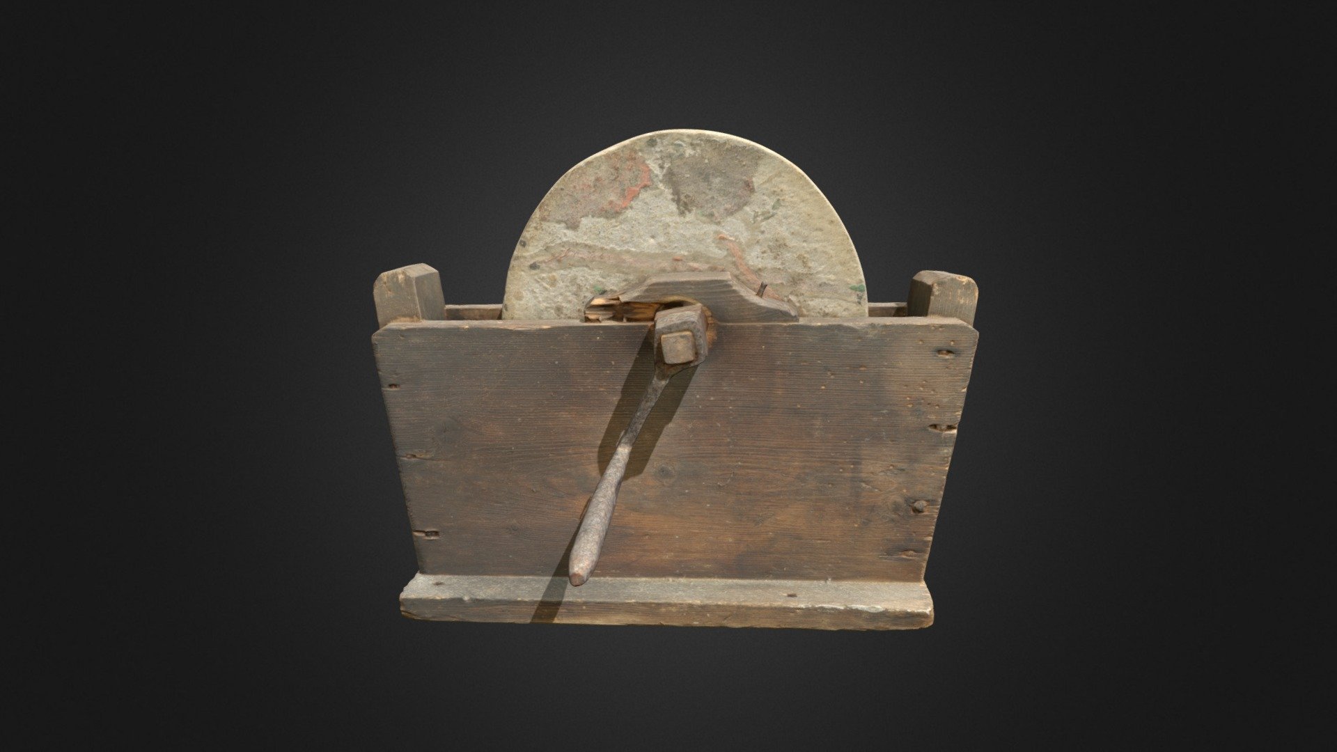Stone Grindstone - Download Free 3D model by Northern Heritage Network ...
