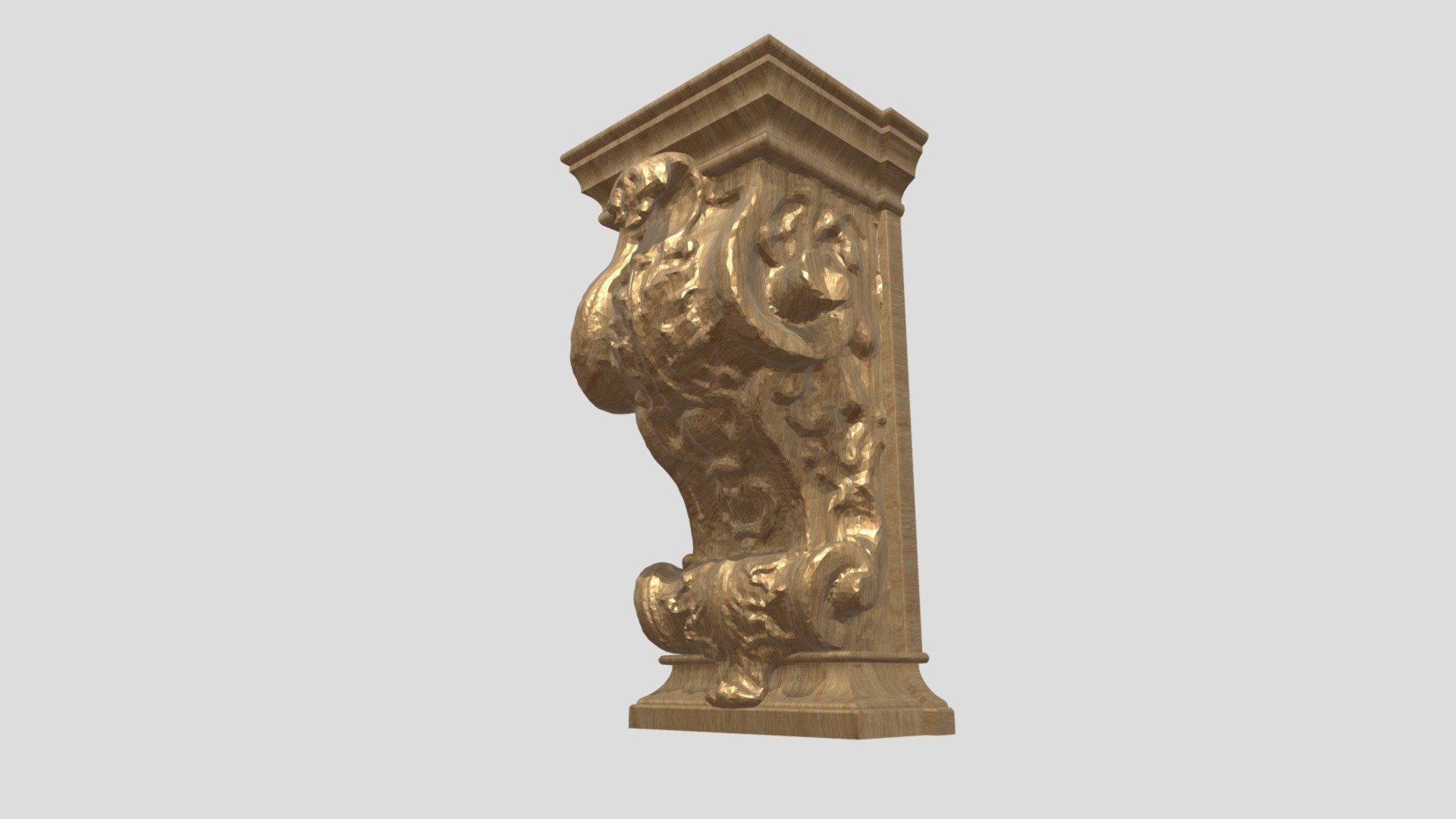 coluna barroca mineira - 3D model by fnery99 [a017dd5] - Sketchfab