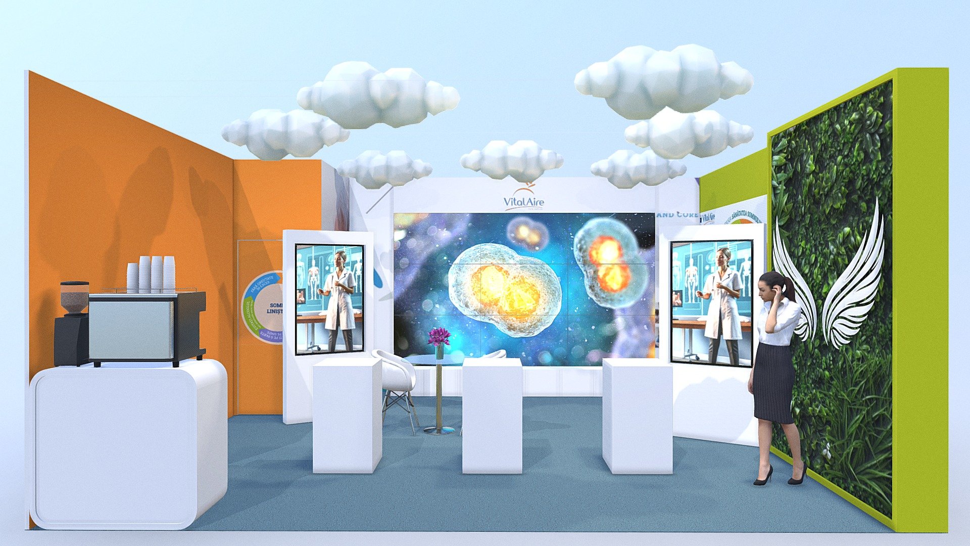 Randare Stand Expoziţional - 3D model by Patrudoizero Design ...