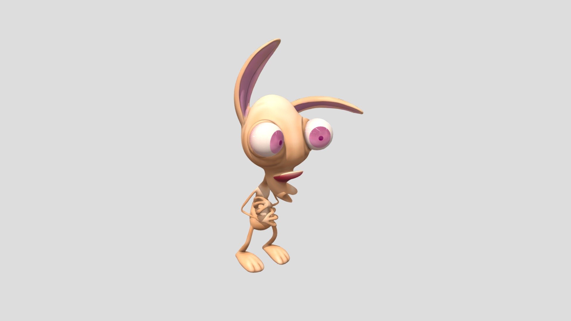 Ren Höek - Download Free 3D model by AlonGruss [a01a6be] - Sketchfab