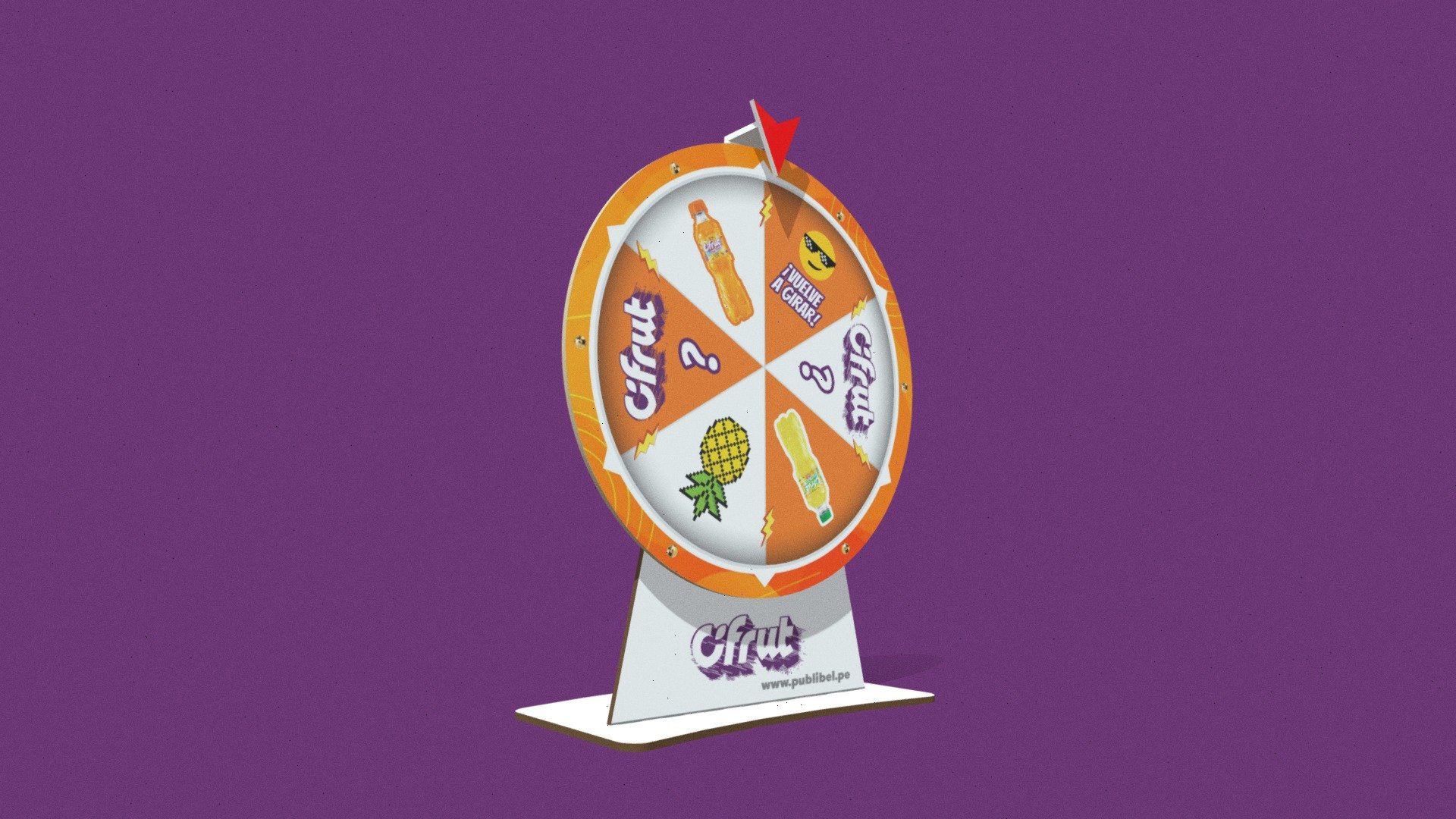 Ruleta de mesa para Cifrut - Publibel - 3D model by Publibel [a01a8bb ...