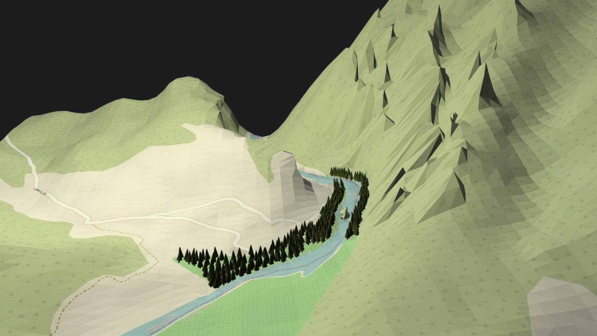 Barhol Village (Batifa) - Download Free 3D model by farhad.Guli ...