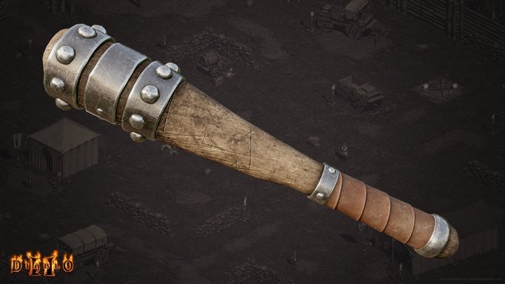 Truncheon 3D models - Sketchfab