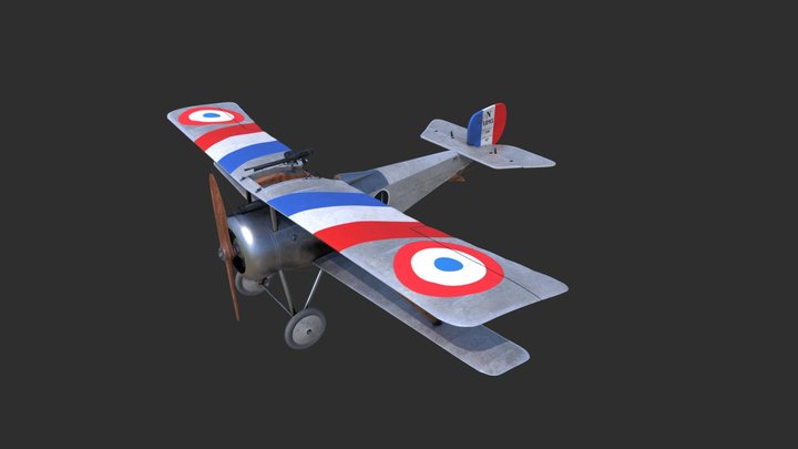 Biplane 3D models - Sketchfab