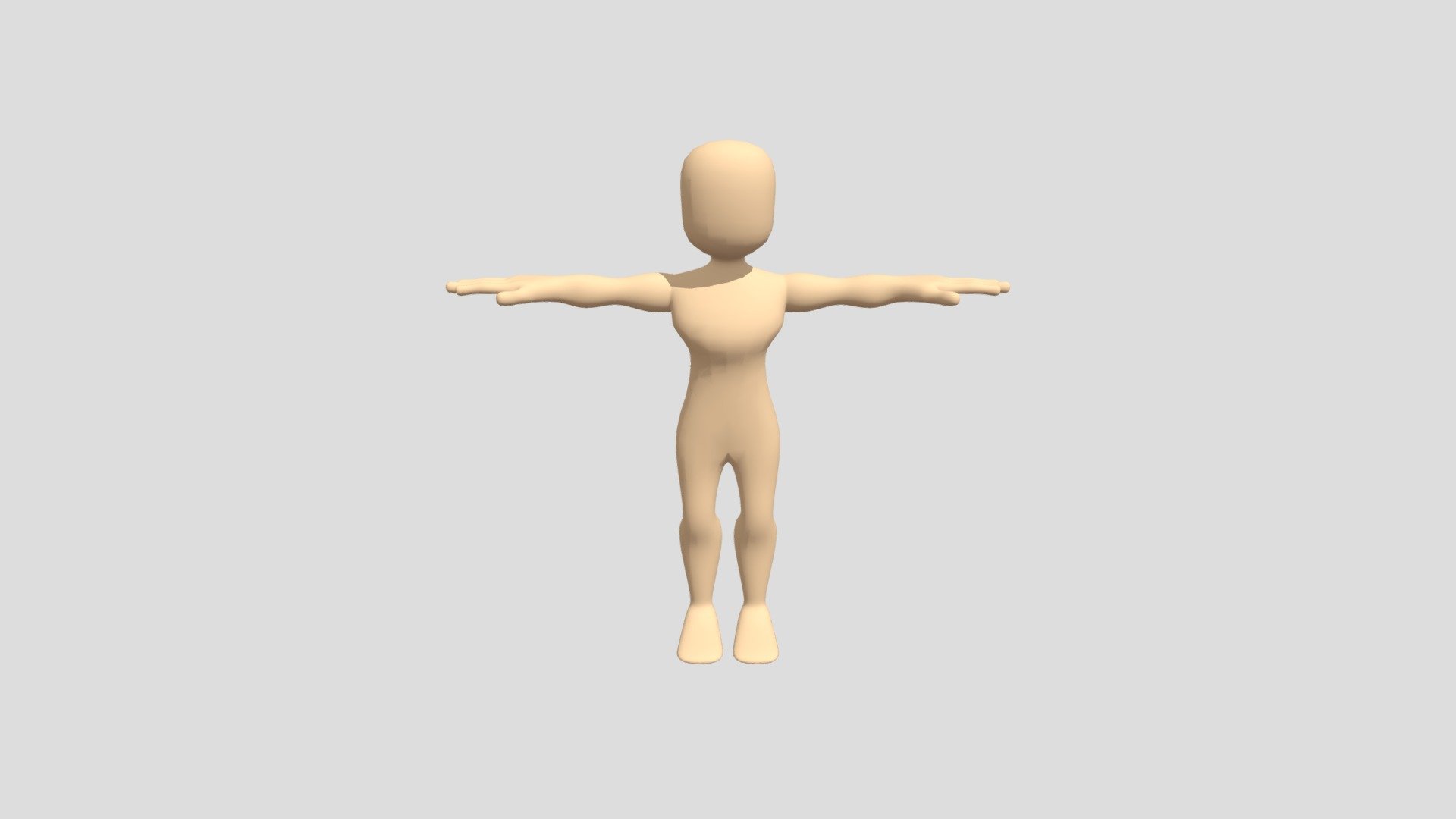 Male base mesh low poly - Download Free 3D model by mscheeswizrd ...